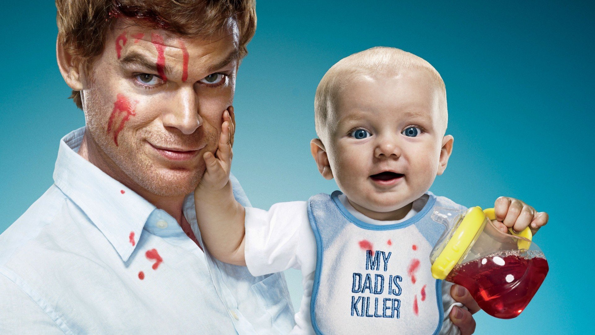 Dexter and Baby Bond: HD Wallpaper Featuring Michael C. Hall's Iconic ...