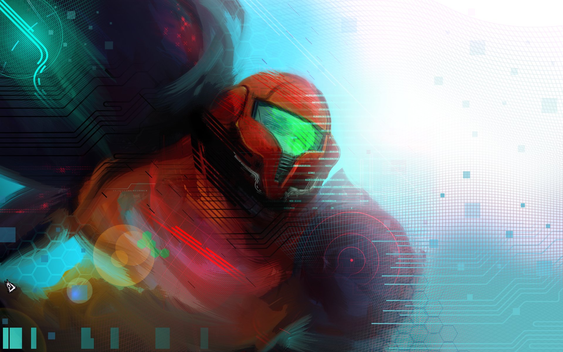 Metroid HD Wallpaper: Epic Video Game Art
