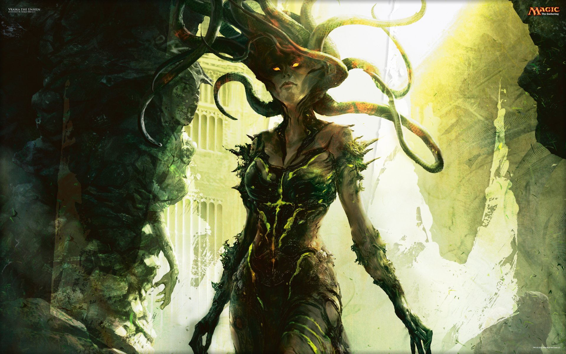 Magical Realms: HD Wallpaper Inspired by Magic: The Gathering