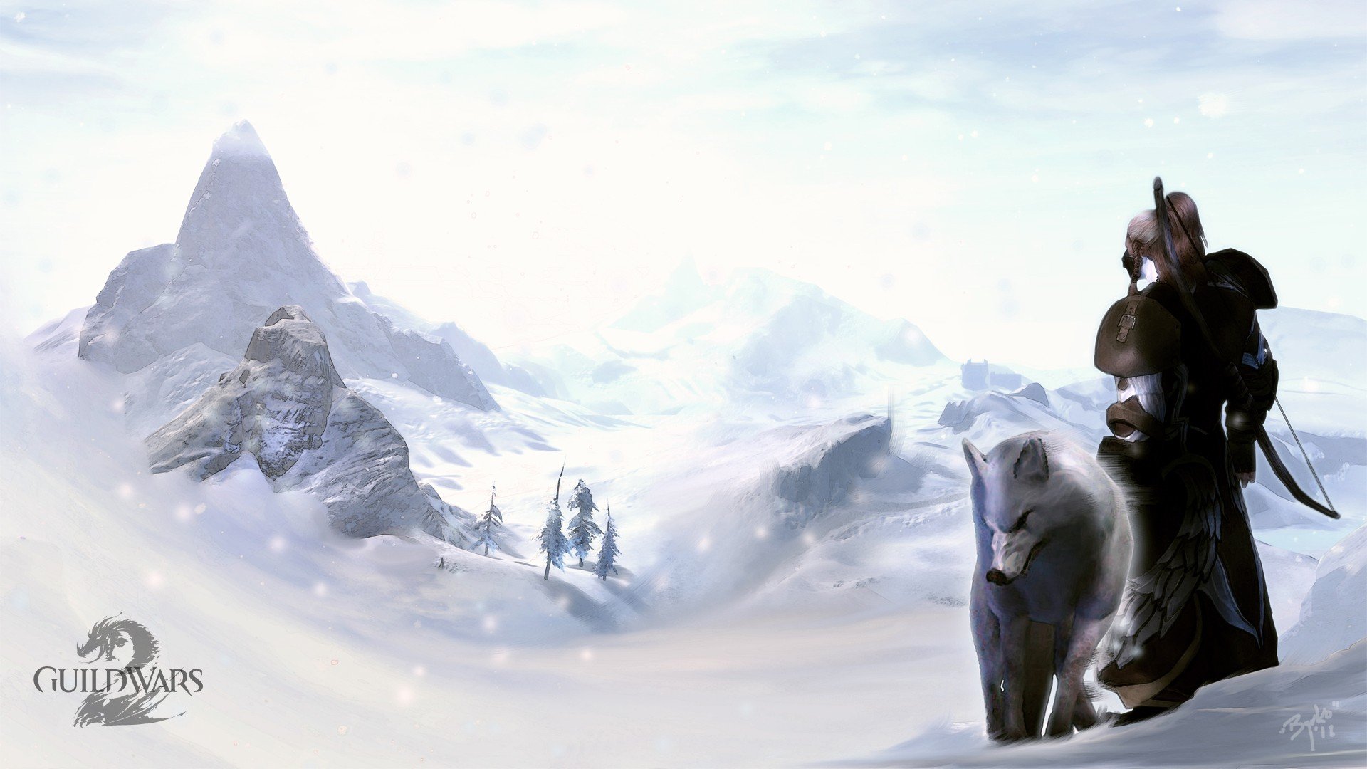 Guild Wars 2: Winter Sentinel — HD Wallpaper | 1920x1080 | Wallpaper Abyss