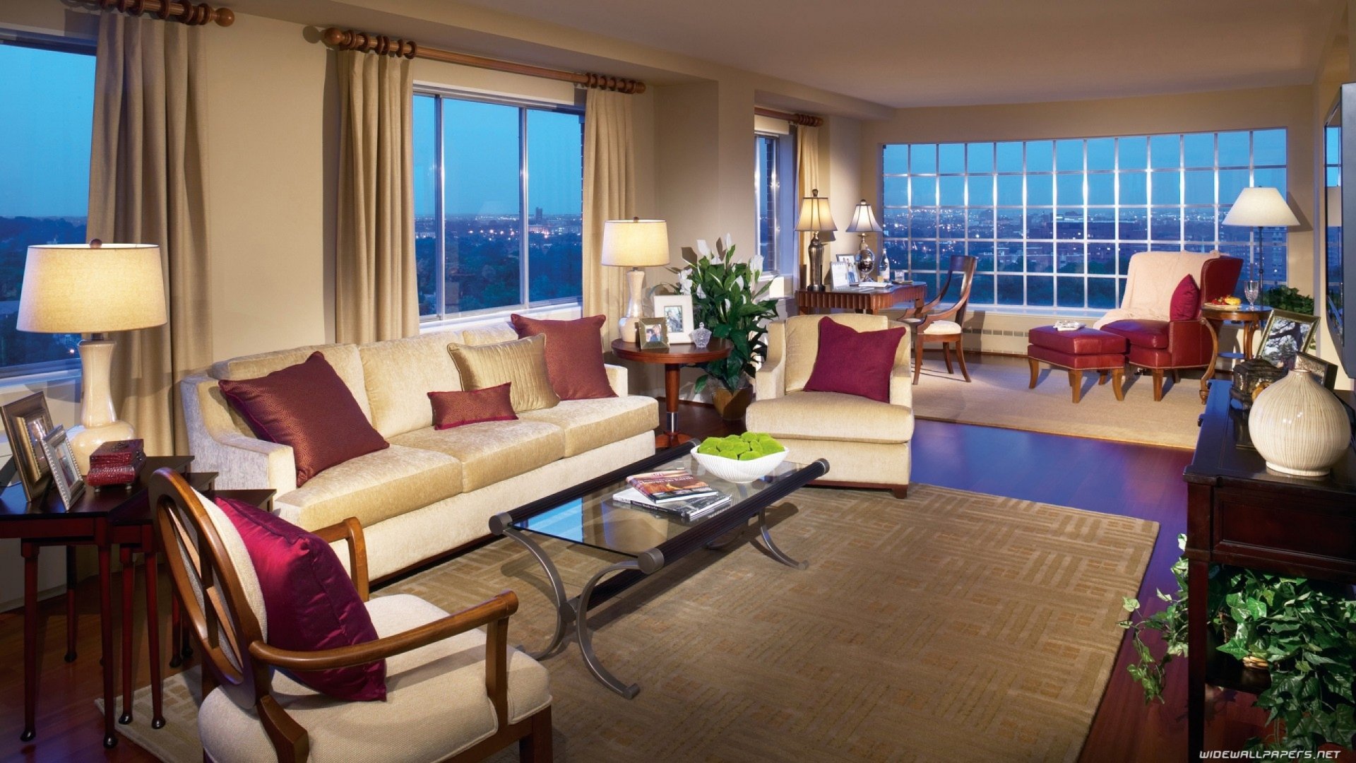 Elegant Urban Living Room – HD Wallpaper Showcase