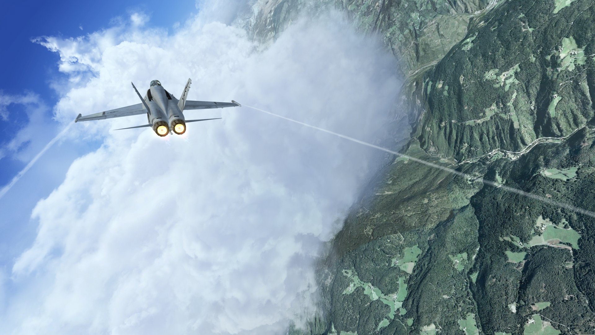 Microsoft Flight Simulator HD: Soaring Above the Clouds in Stunning Detail