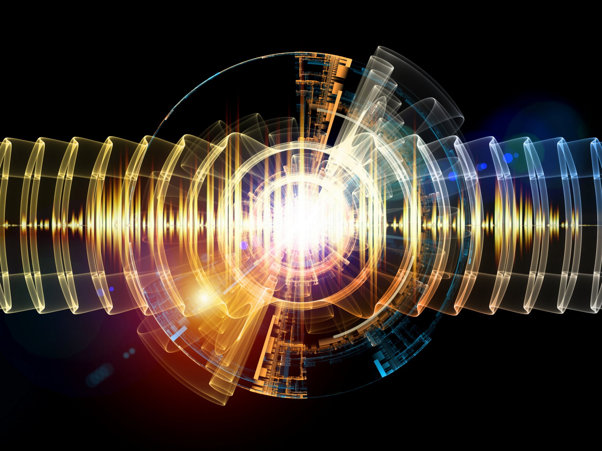 3D CGI Abstract Vortex – 4K Ultra HD Digital Masterpiece