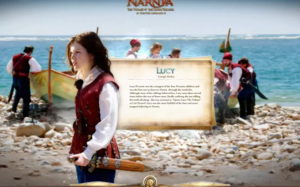 HD Wallpaper: The Voyage of the Dawn Treader Ship from Narnia