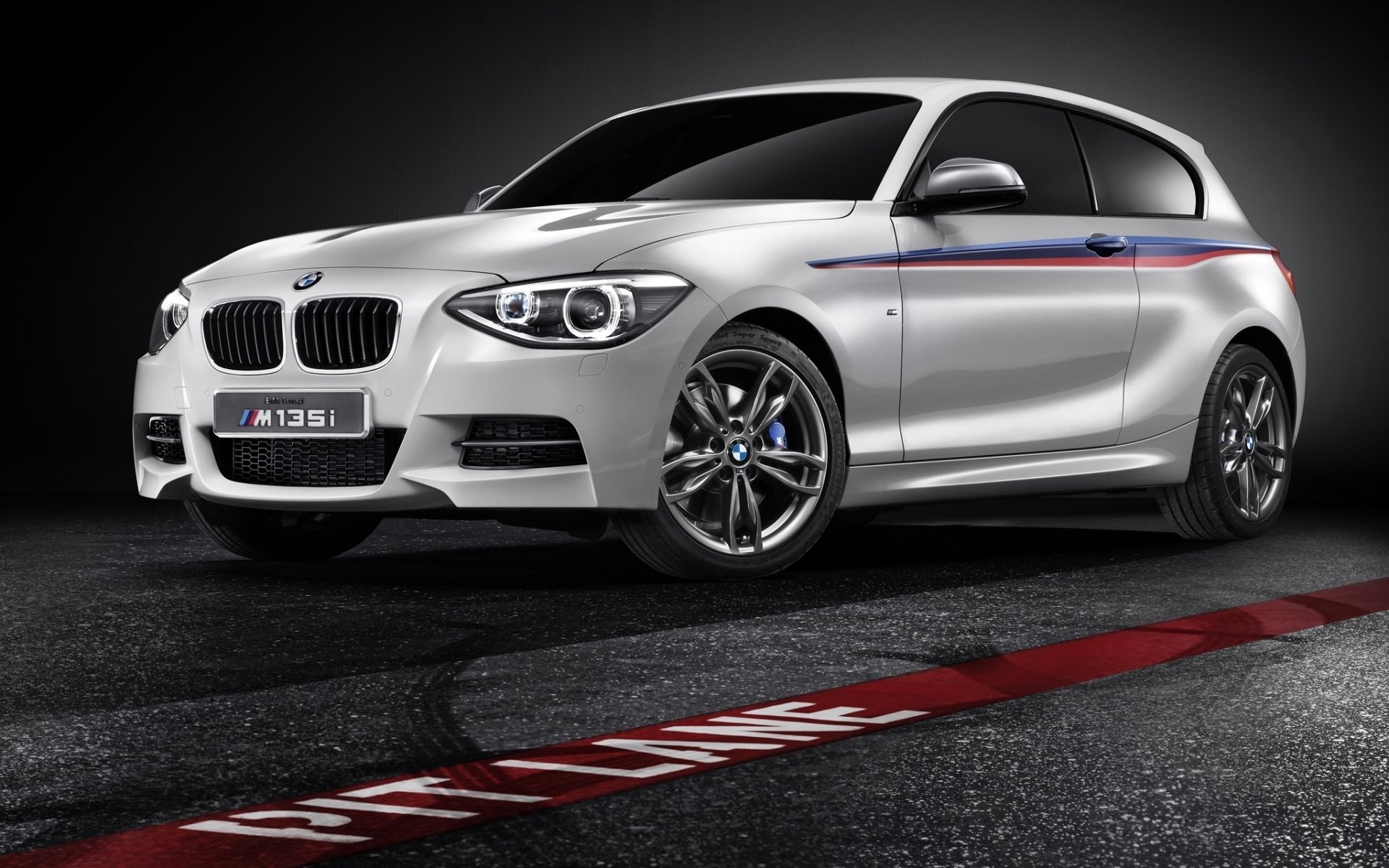 BMW M135i — Silver Speed HD Wallpaper | 1920x1200 | Wallpaper Abyss