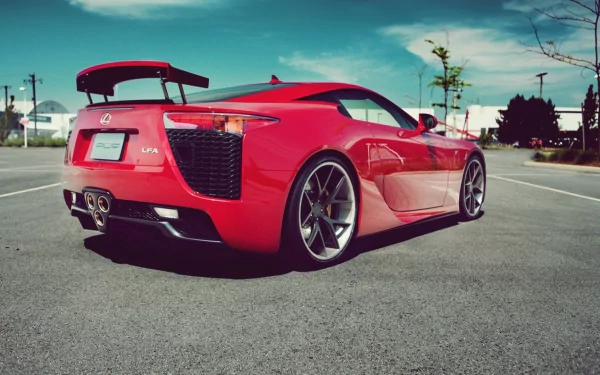 Lexus LFA Nürburgring Edition - Stunning 4K Ultra HD Supercar Wallpaper