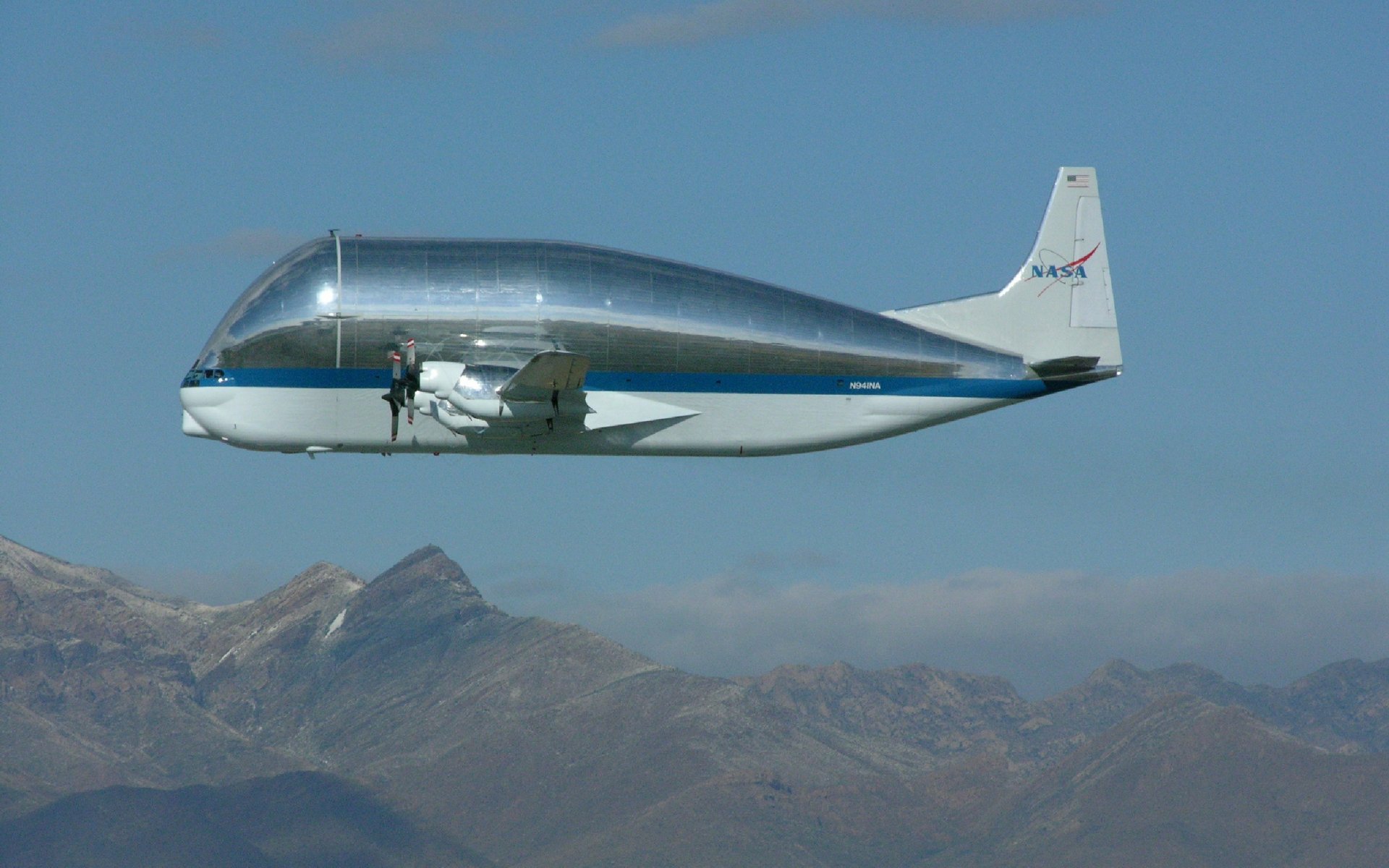 Download NASA Vehicle Aero Spacelines Super Guppy HD Wallpaper