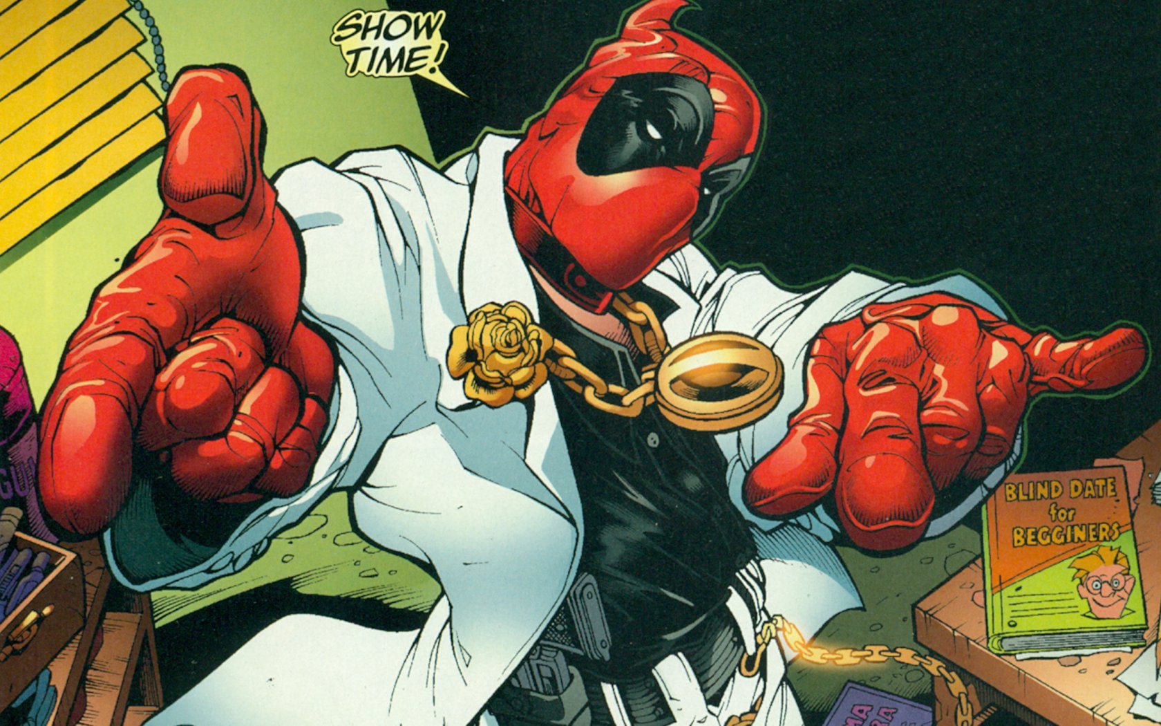 Deadpool HD Wallpaper: The Merc with a Mouth in Action!