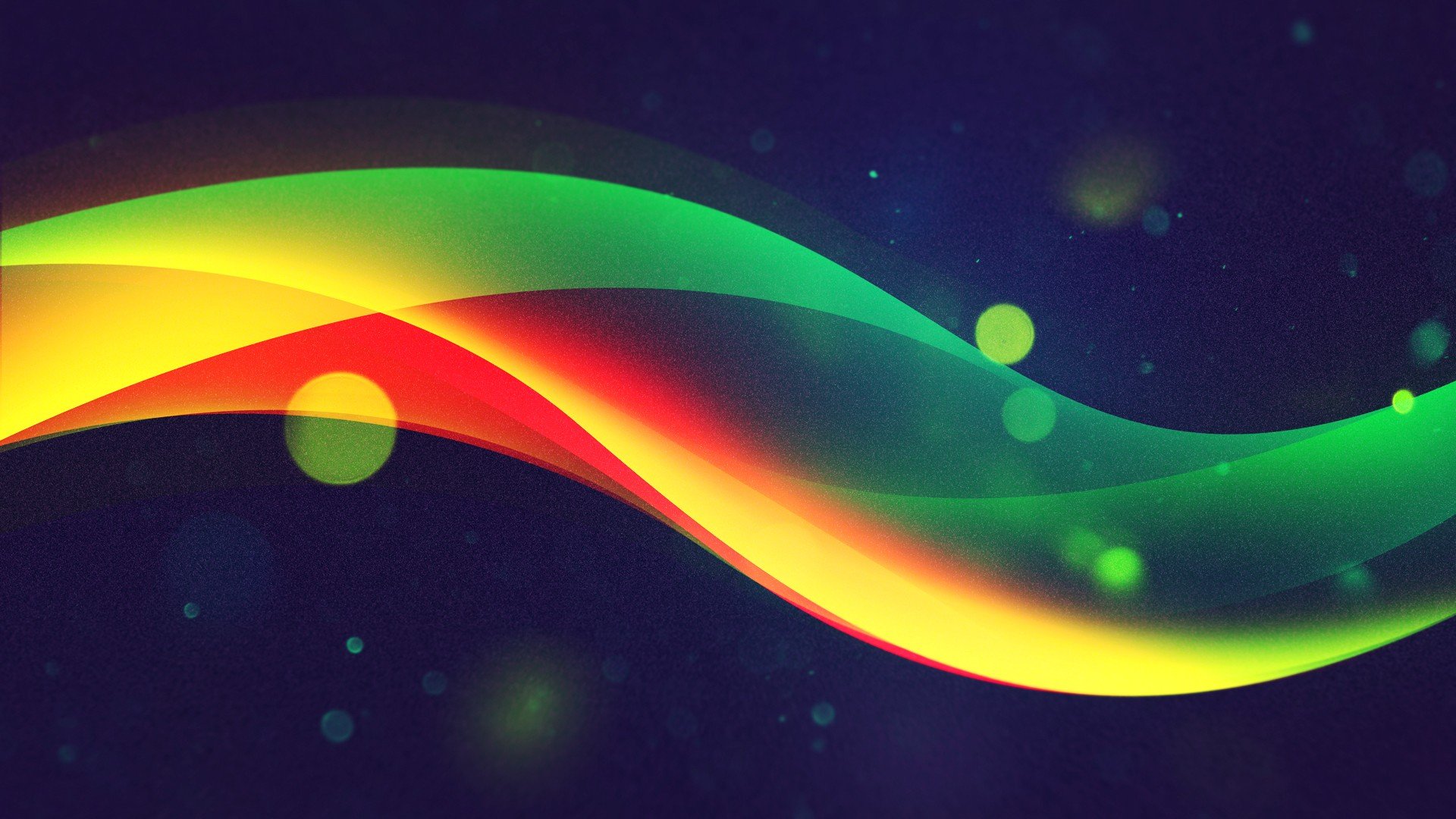 Vibrant Abstract Wave HD Wallpaper