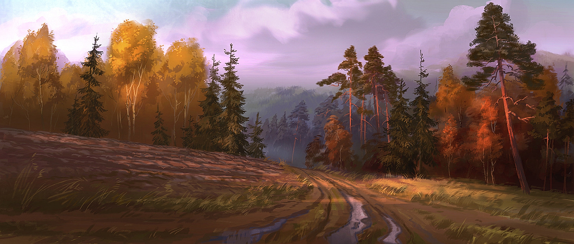 Download Artistic Landscape Wallpaper