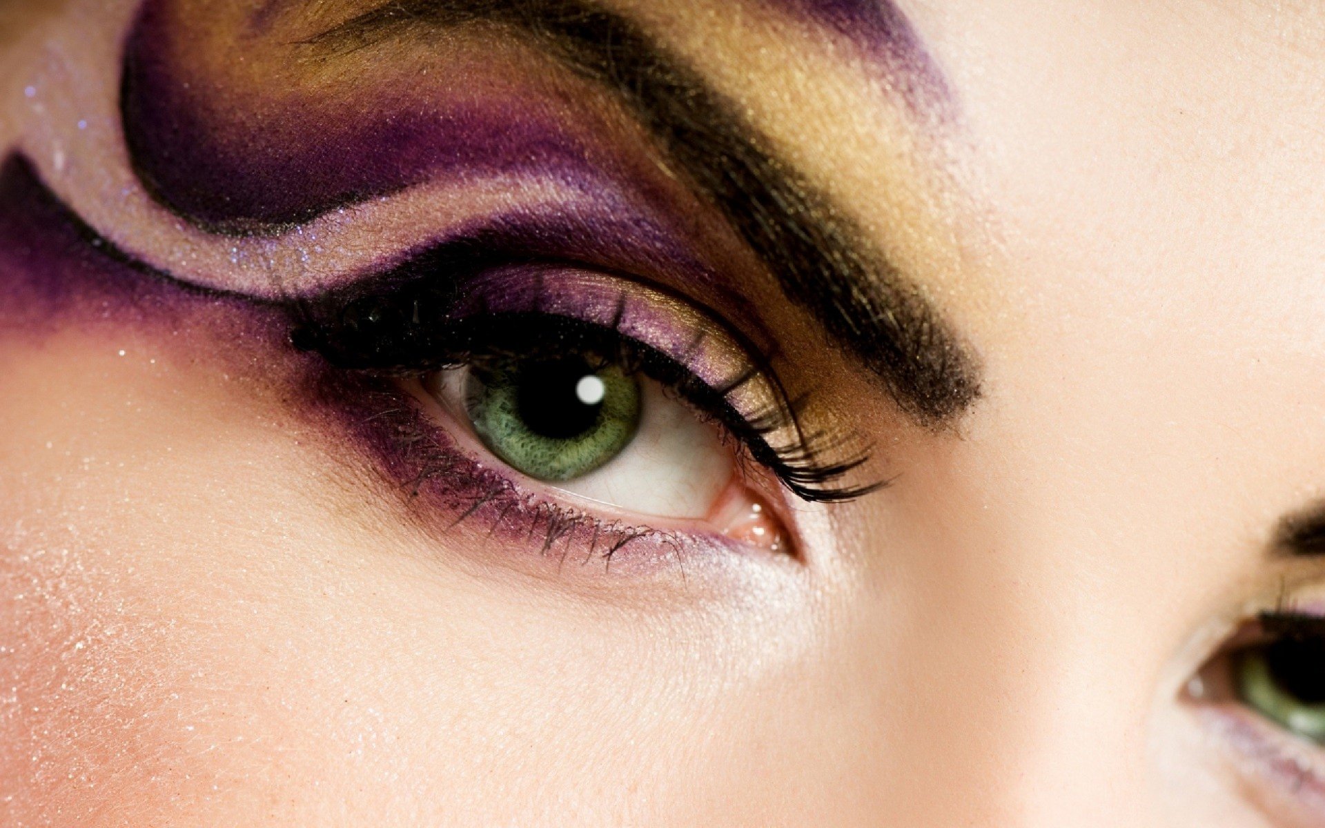 Download Woman Eye HD Wallpaper