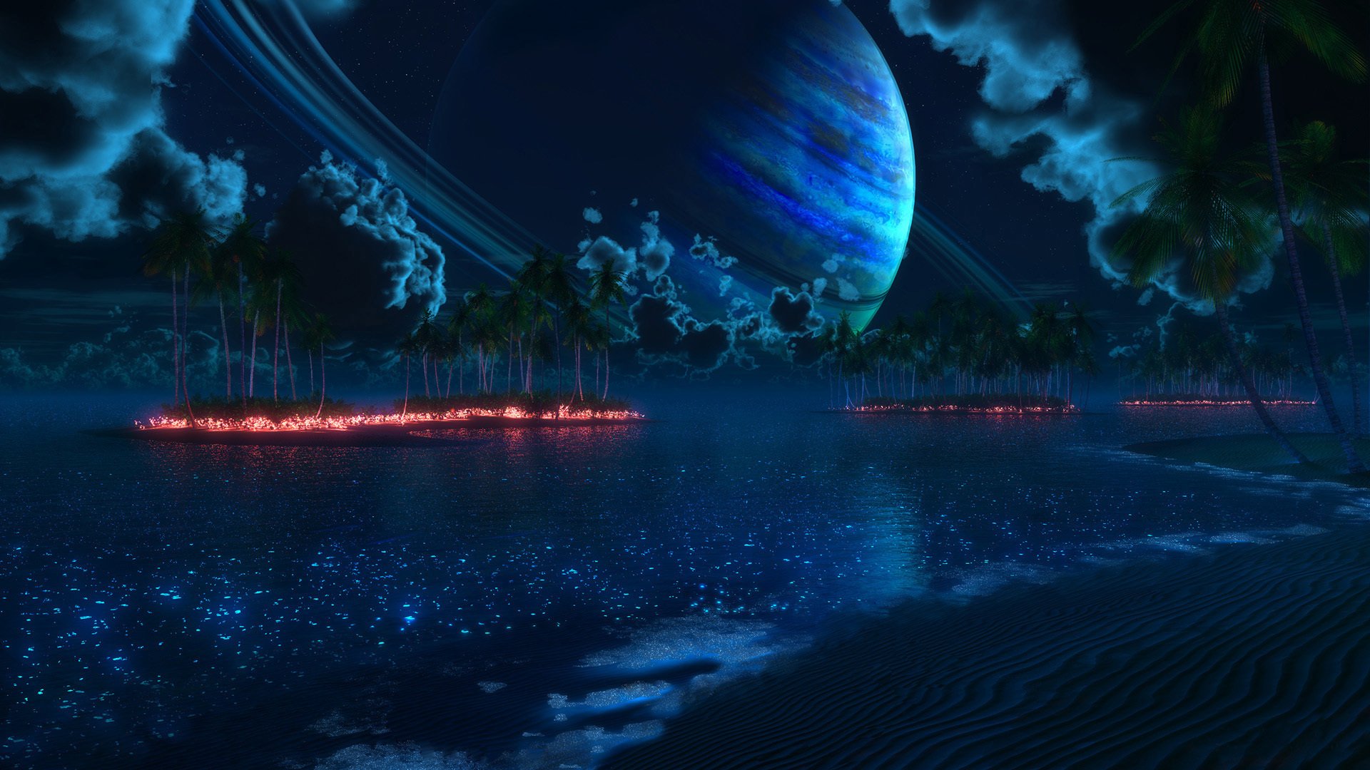 Planet Rise HD Wallpaper | Background Image | 1920x1080 | ID:325893 ...