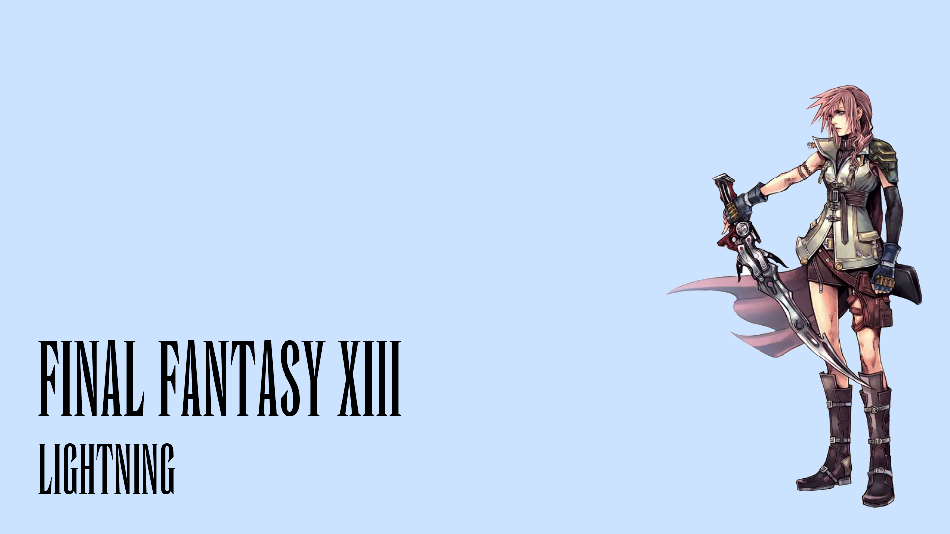 Final Fantasy XIII HD Wallpaper