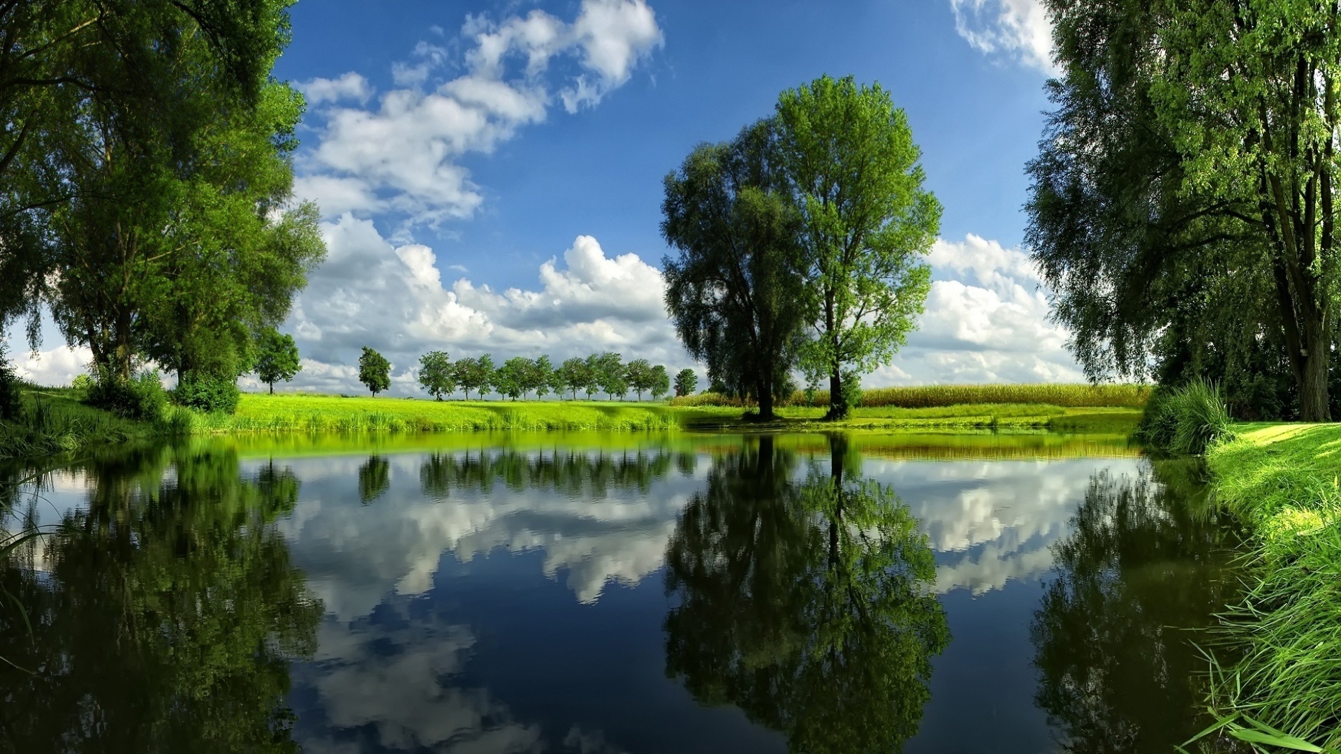 Serene Nature Reflection HD Wallpaper