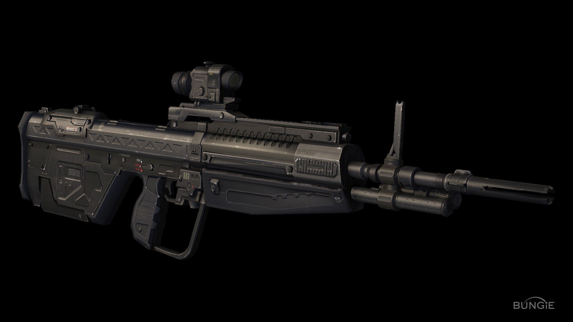 Download Weapon Gun Video Game Halo HD Wallpaper | 1920x1080 ...
