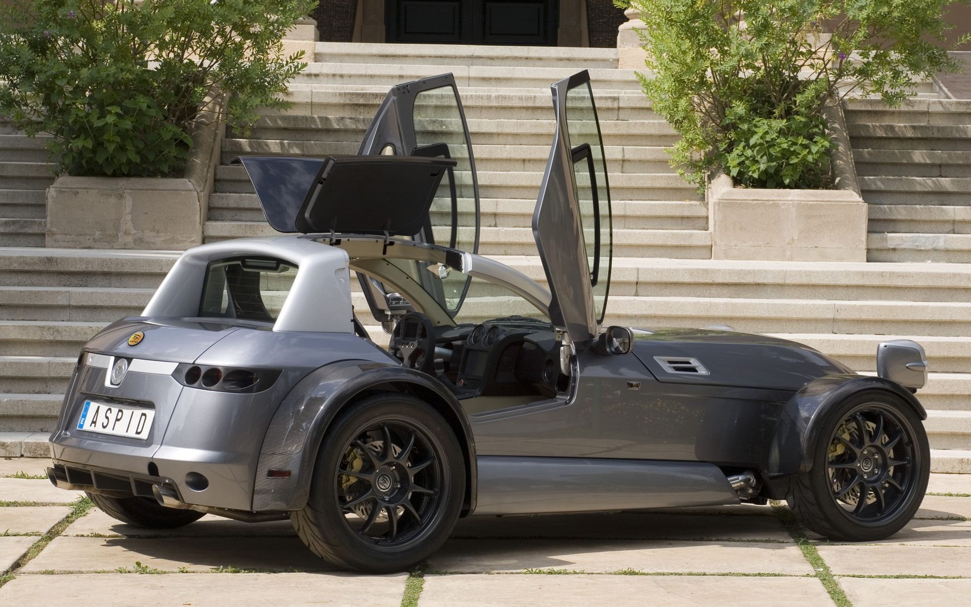 Download Grey Aspid Car Vehicle Aspid GT-21 HD Wallpaper