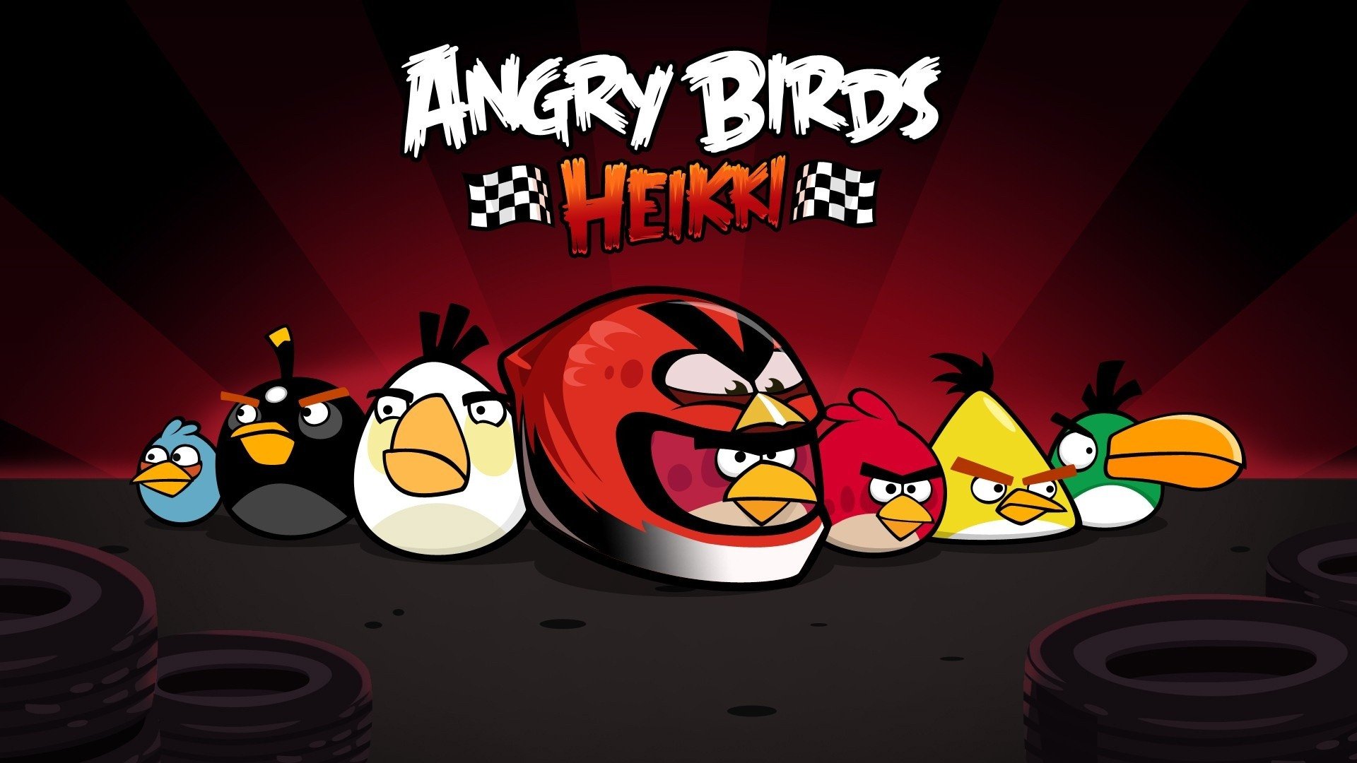 Angry Birds Heikki HD Wallpaper – Ultimate Video Game Racing Action