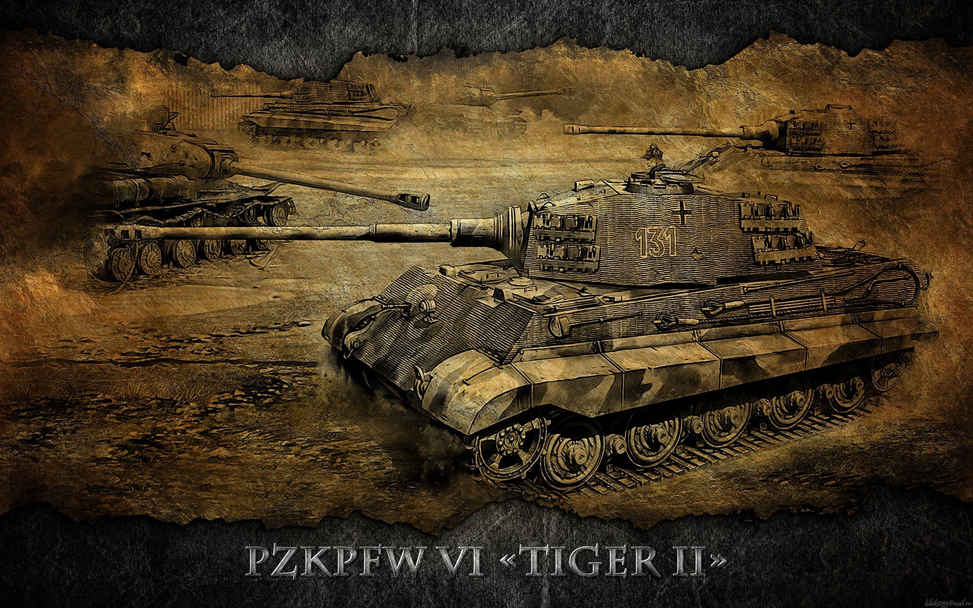Tiger II — World of Tanks 4K Ultra HD Wallpaper