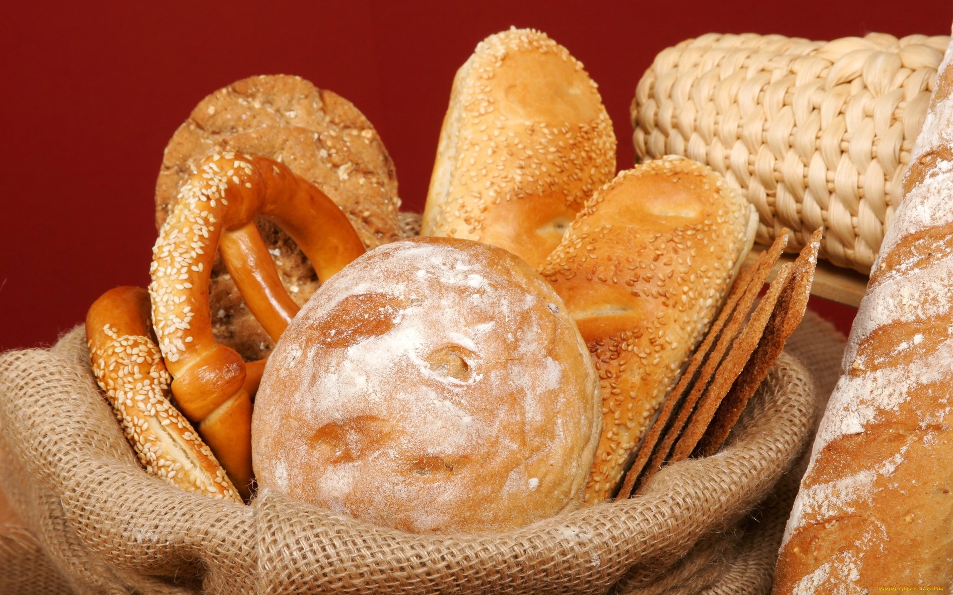Download Food Bread HD Wallpaper