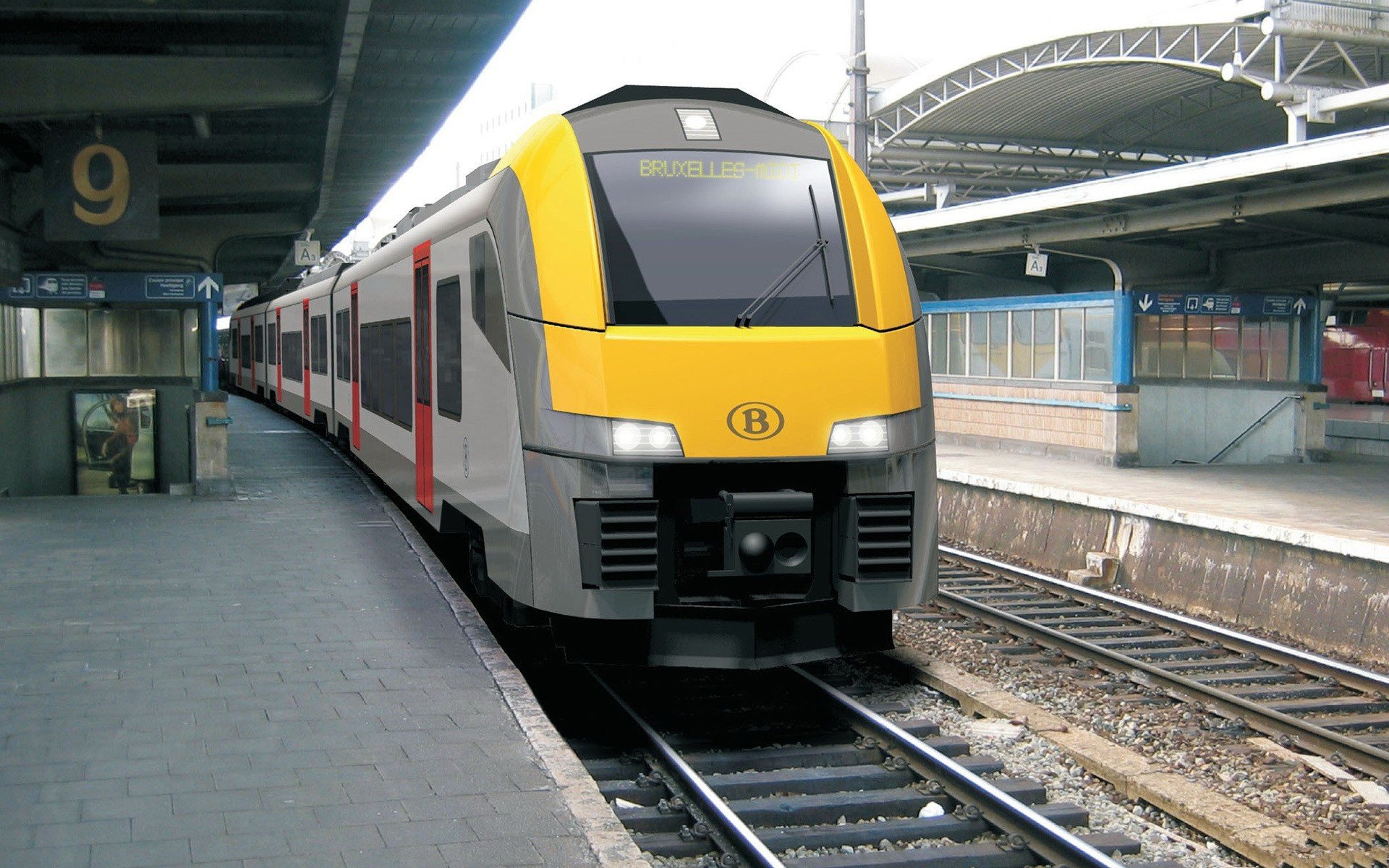 Download Vehicle Train HD Wallpaper | 1920x1200 | Wallpaper Abyss