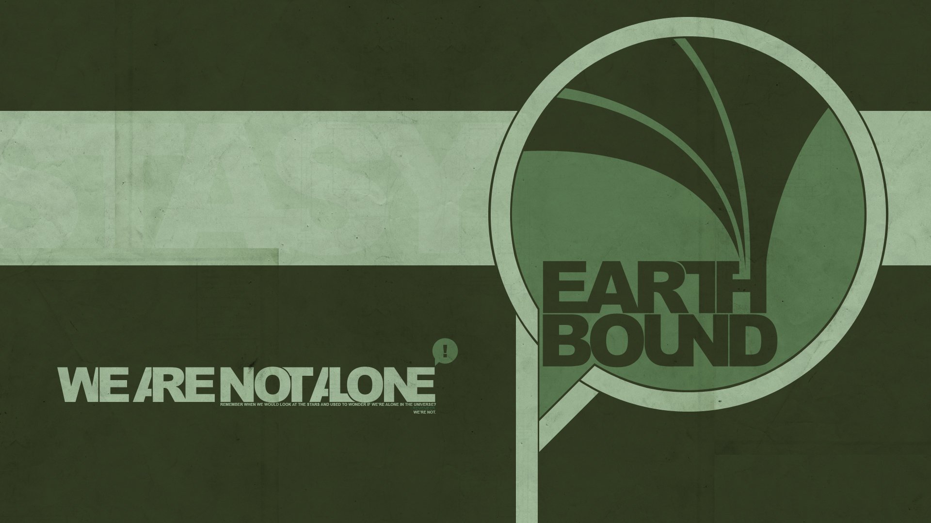 Download Video Game Earthbound Graphic Design Green HD Wallpaper