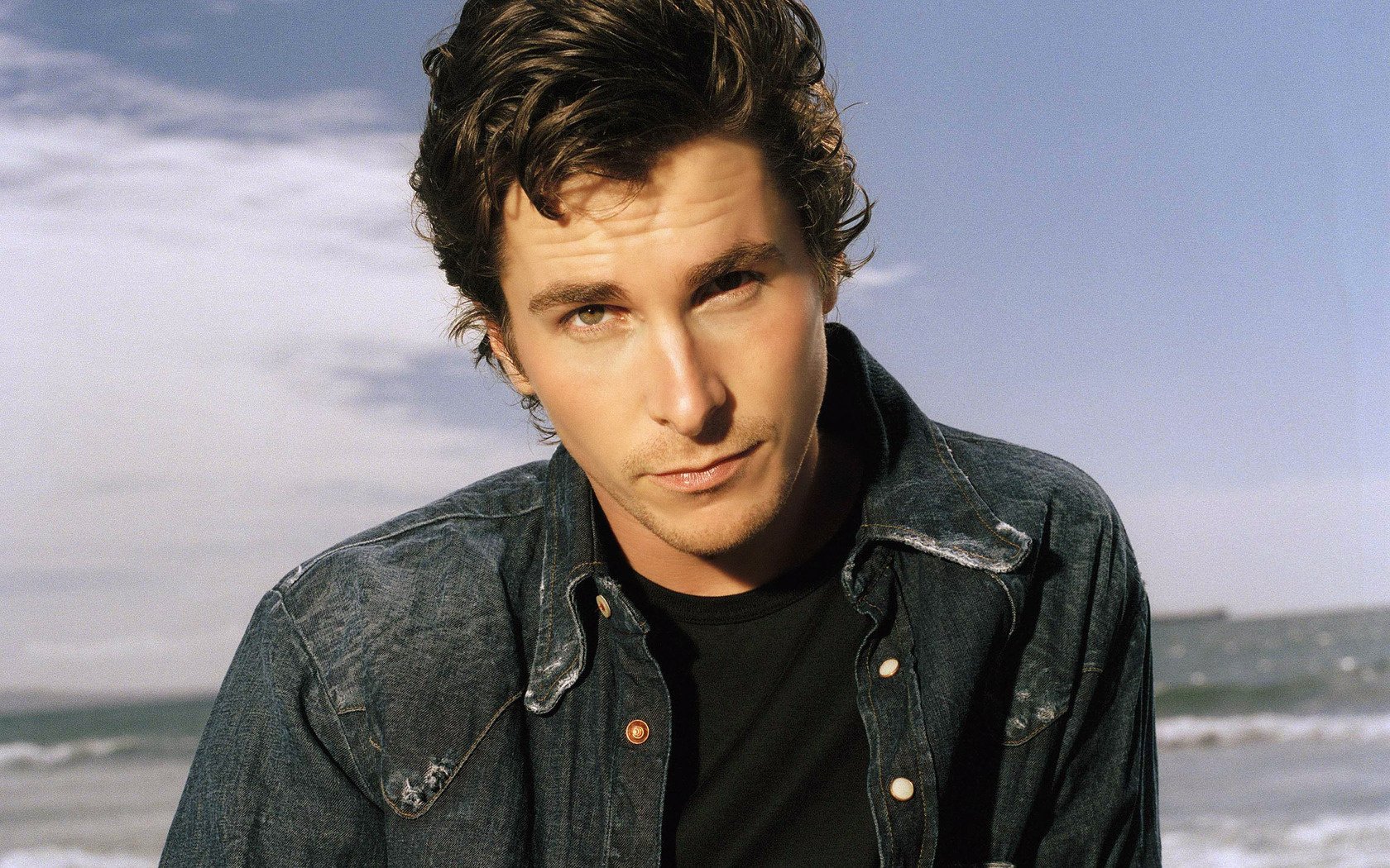 Christian Bale HD Celebrity Portrait Wallpaper