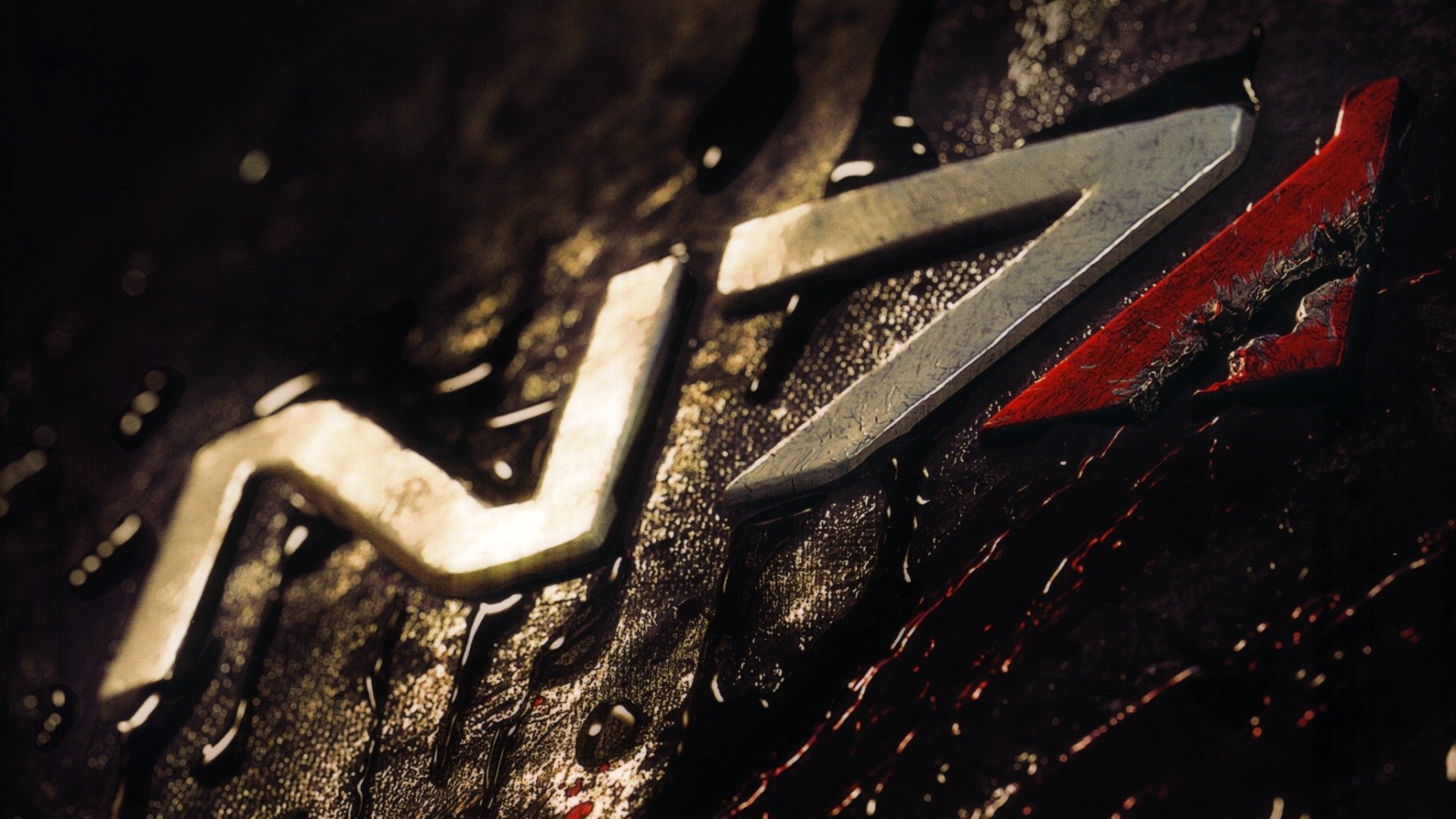 Mass Effect 2 HD Wallpaper – Iconic N7 Emblem Up Close