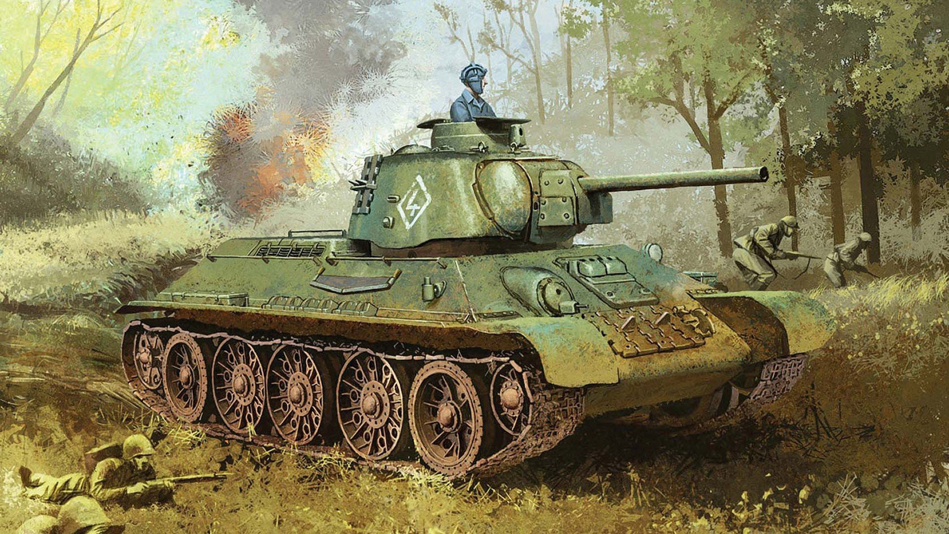Download Military Tank HD Wallpaper | 1920x1080 | Wallpaper Abyss