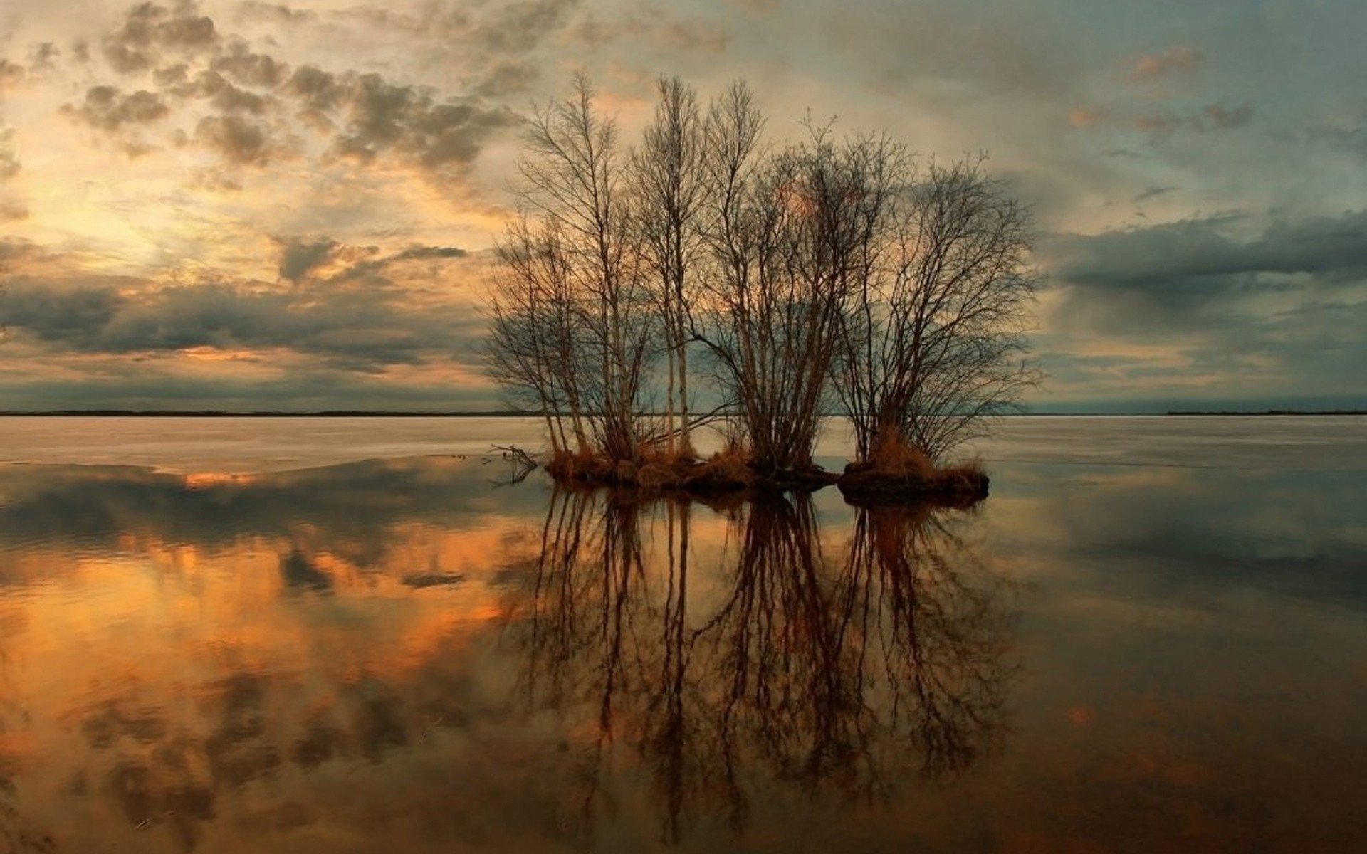 Download Nature Reflection HD Wallpaper