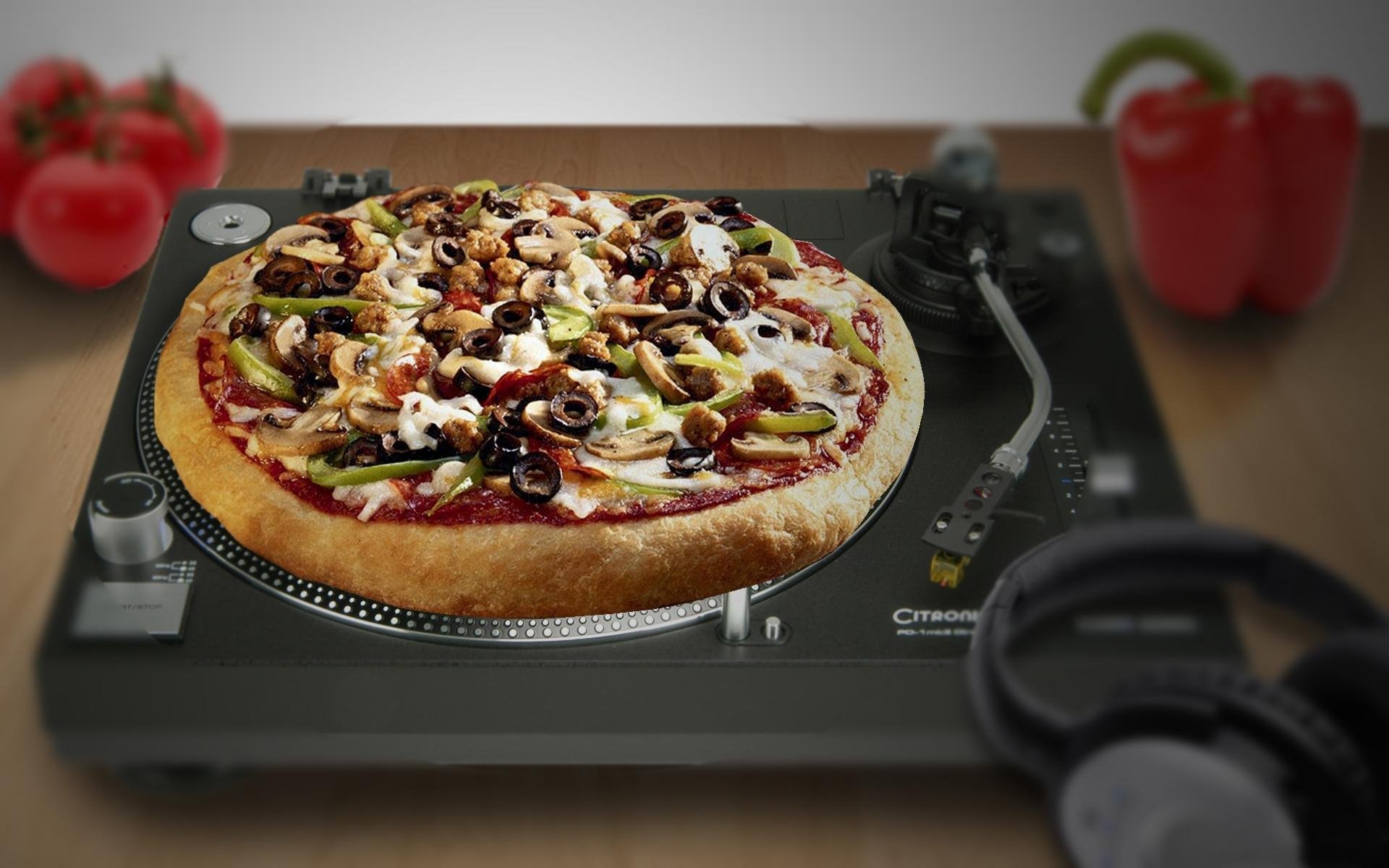 Download Food Pizza HD Wallpaper | 1920x1200 | Wallpaper Abyss