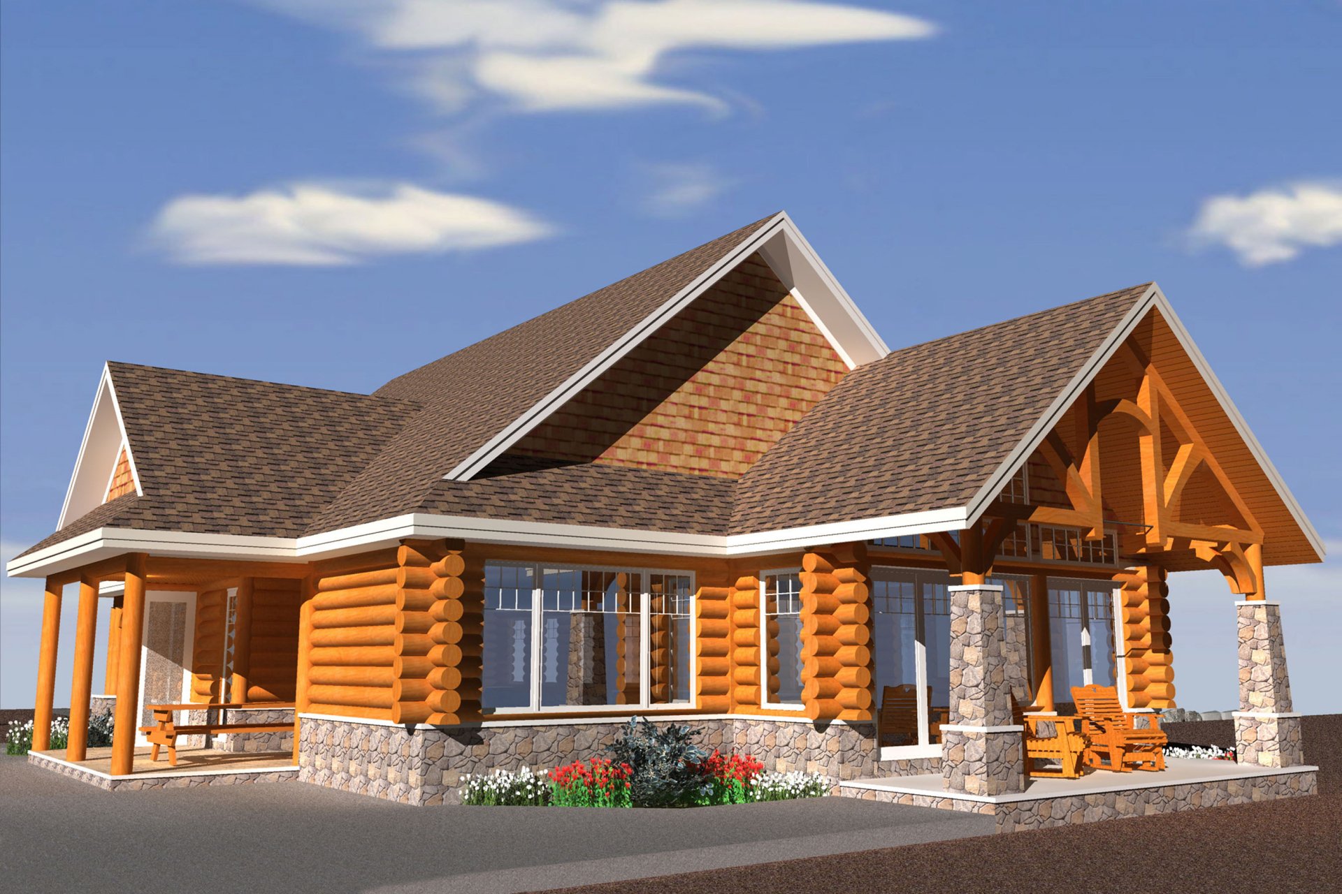 Download Man Made House HD Wallpaper