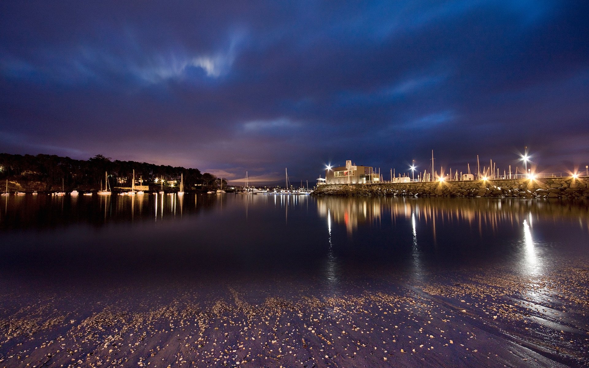 Download Man Made Harbor HD Wallpaper