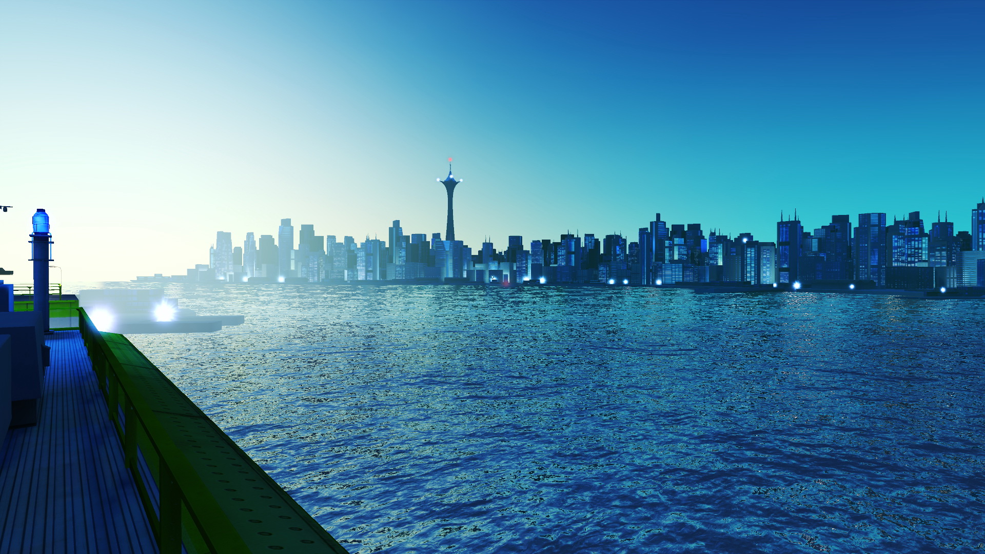 Download Man Made City HD Wallpaper