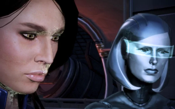 Download EDI (Mass Effect) Video Game Mass Effect 3 HD Wallpaper