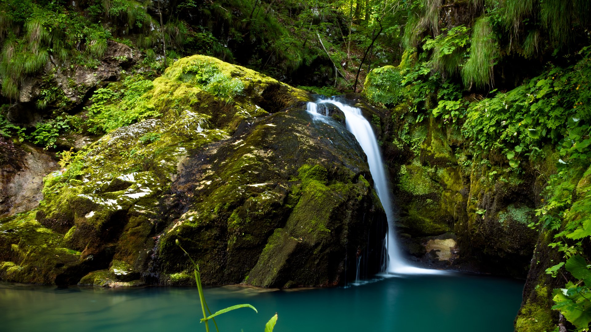 Download Nature Waterfall HD Wallpaper | 1920x1080 | Wallpaper Abyss