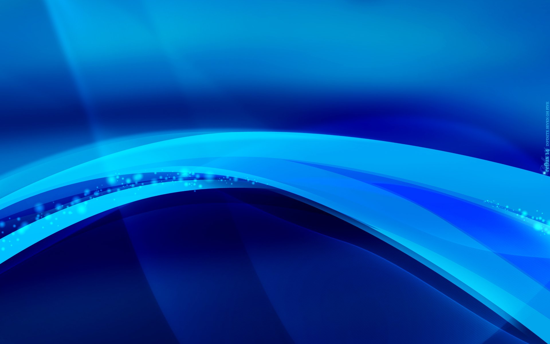 Artistic Blue Waves: HD Abstract Elegance