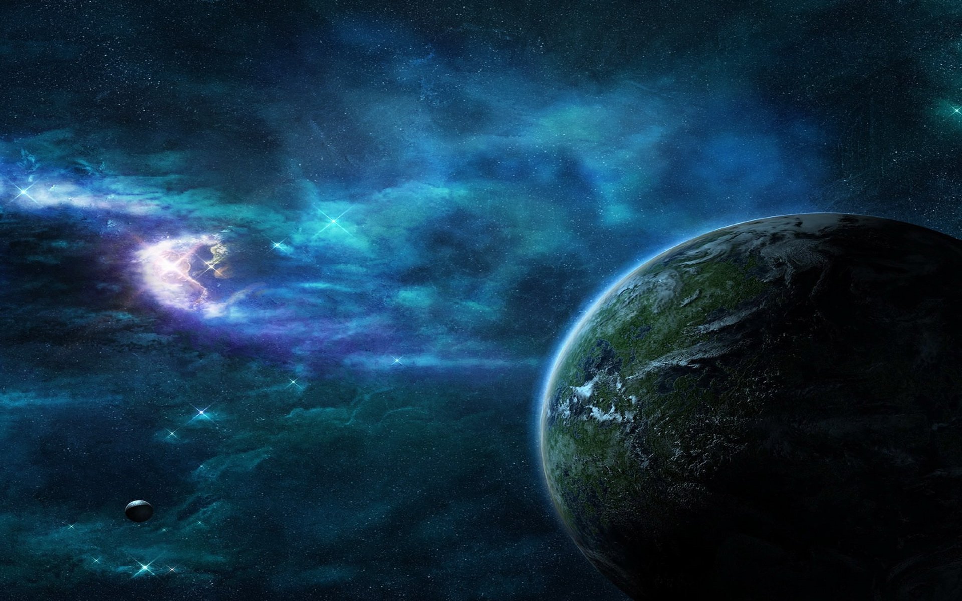 Download Sci Fi Planet HD Wallpaper