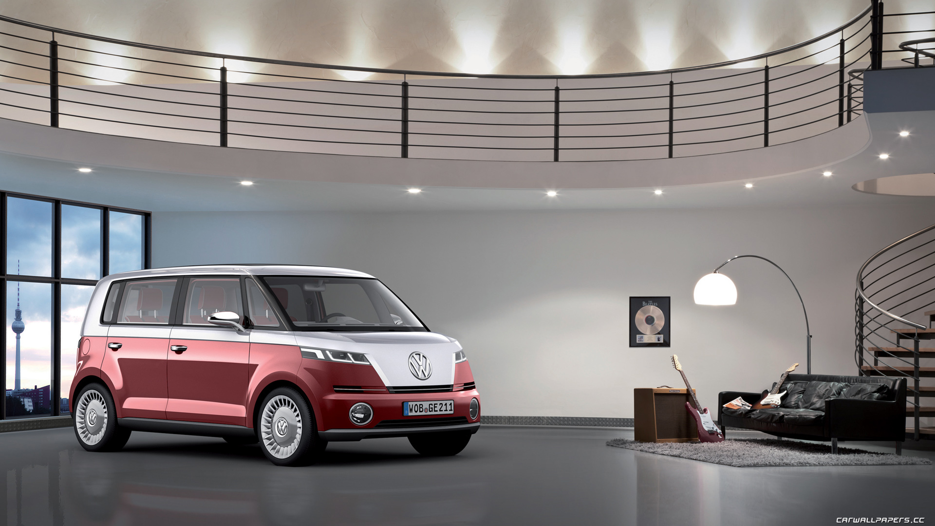 Download Vehicle 2011 Volkswagen Bulli HD Wallpaper