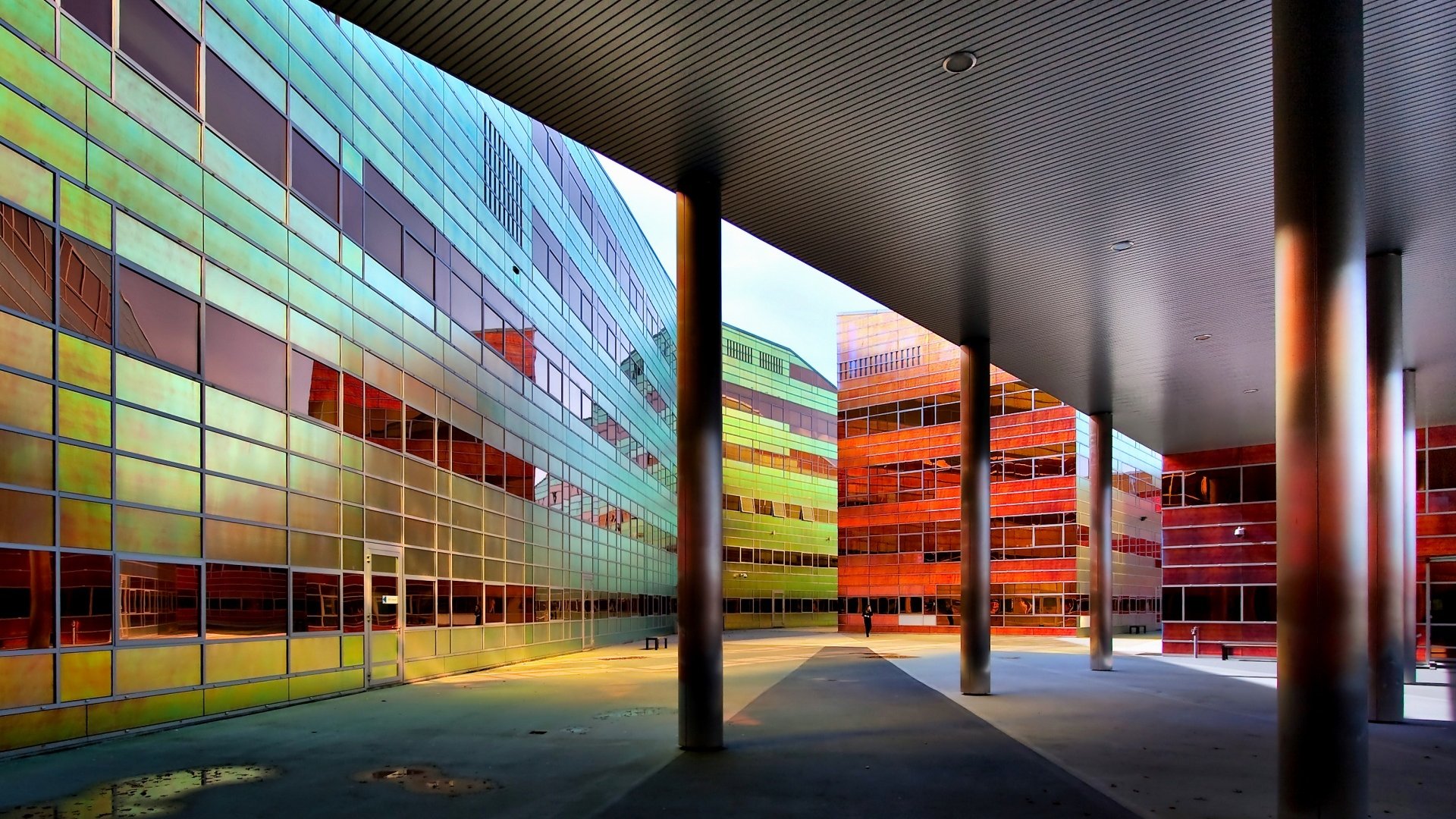 Download Man Made Building HD Wallpaper