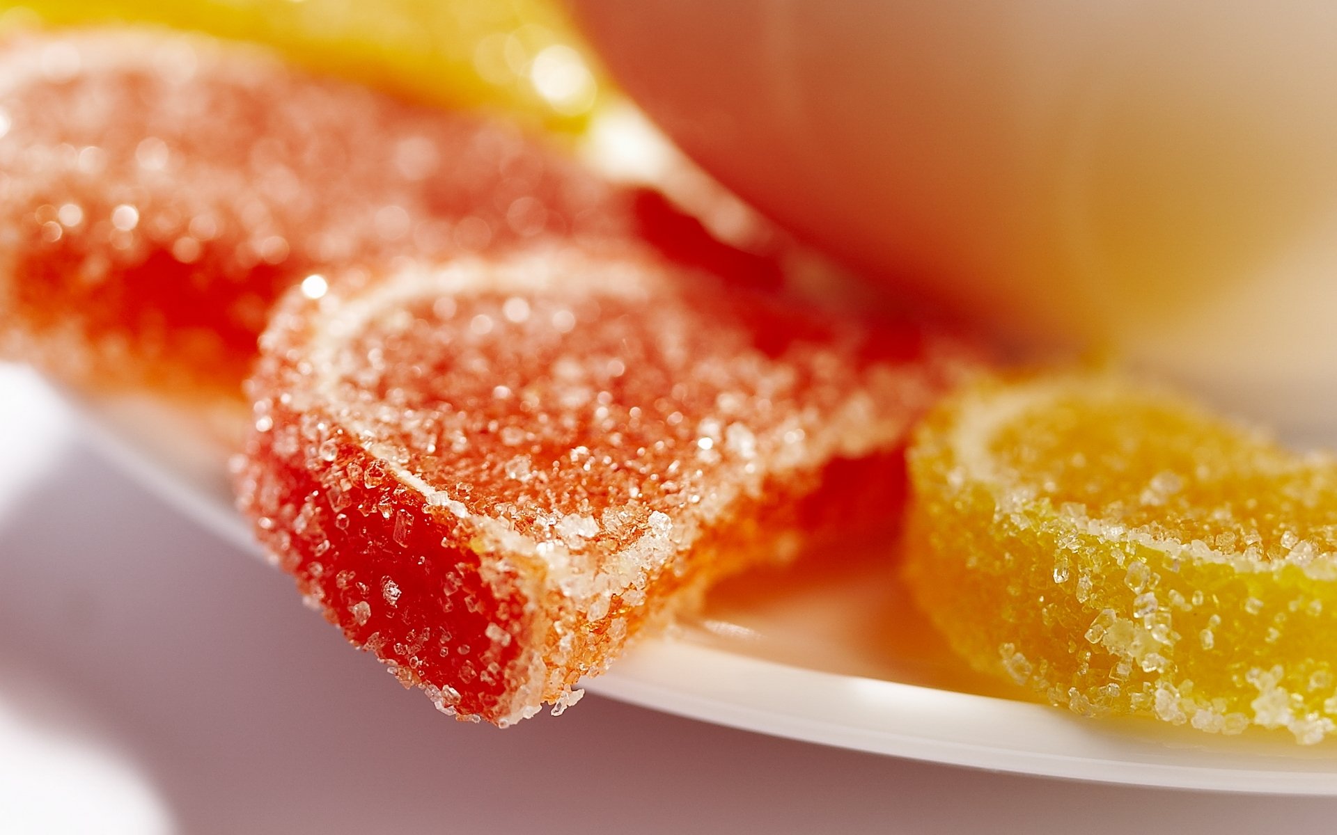 Colorful Sugary Sweets HD Wallpaper: A Delicious Food Treat