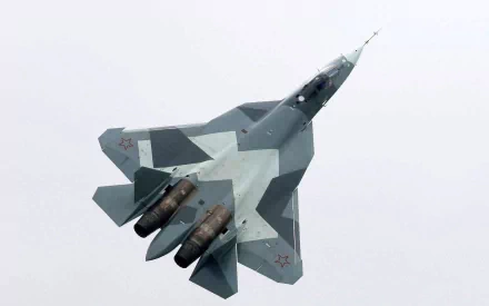 Sukhoi Su-57 - Desktop Wallpapers, Phone Wallpaper, PFP, Gifs, and More!