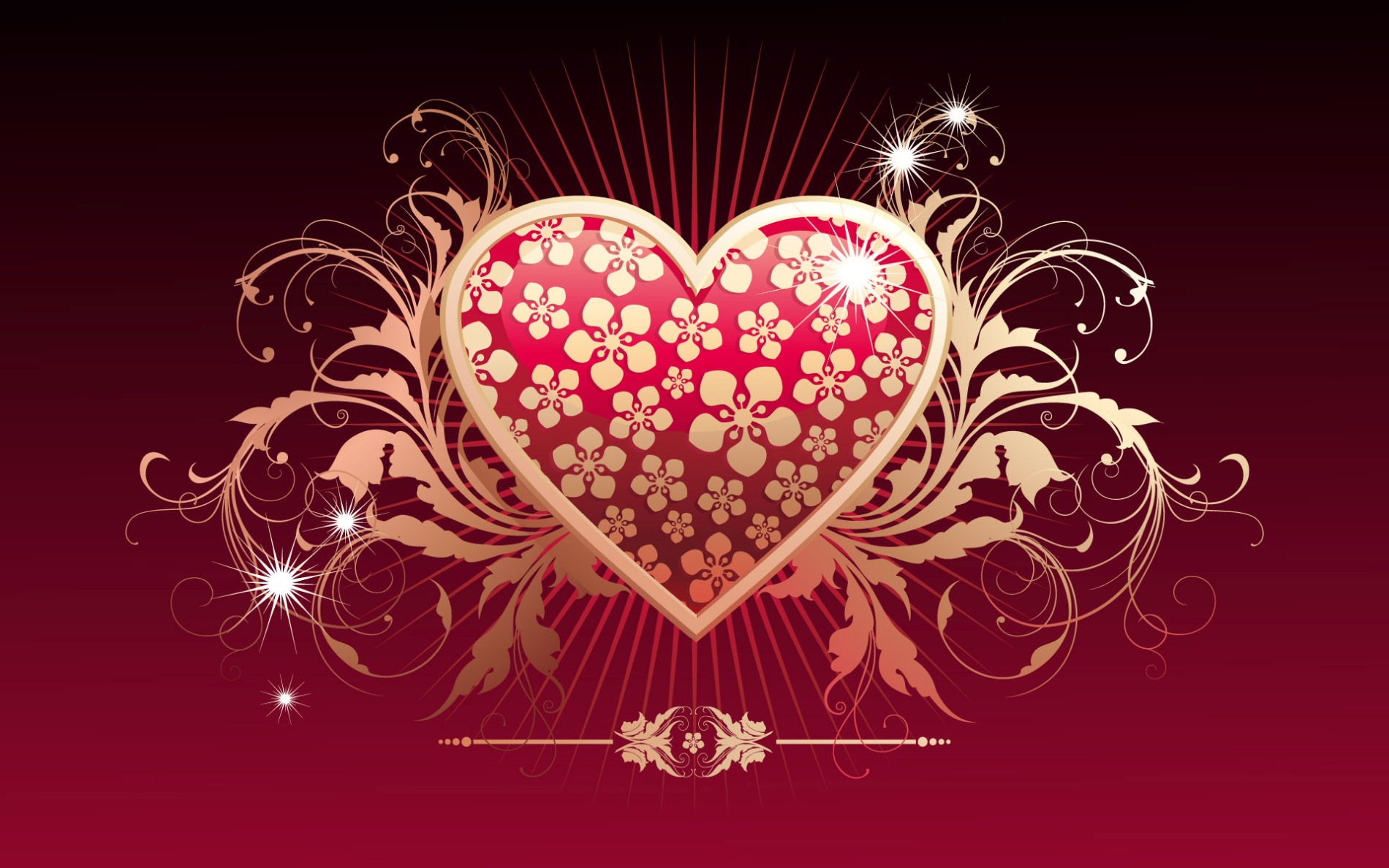 Download Artistic Heart Wallpaper