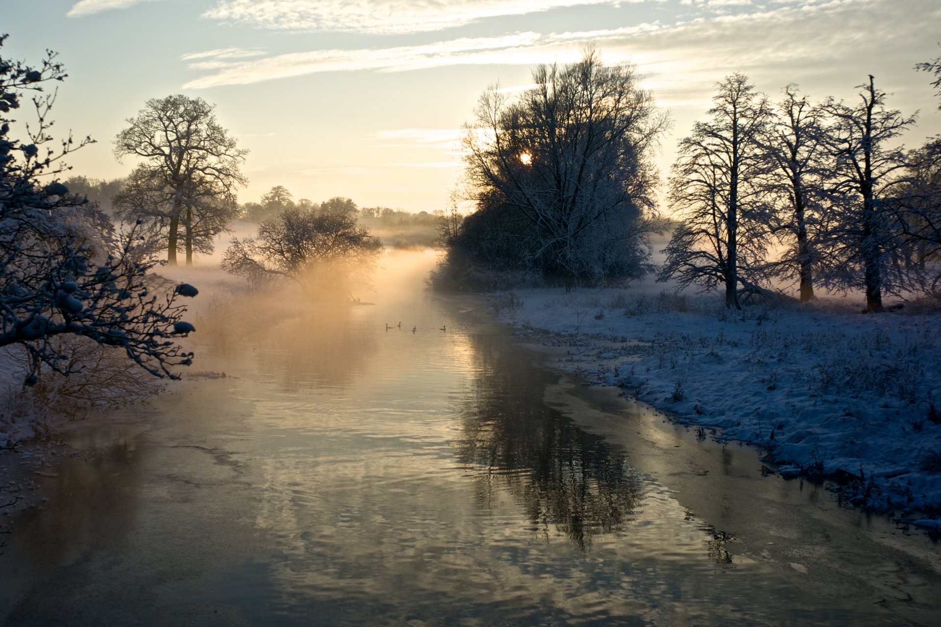 Download Nature River 4k Ultra HD Wallpaper