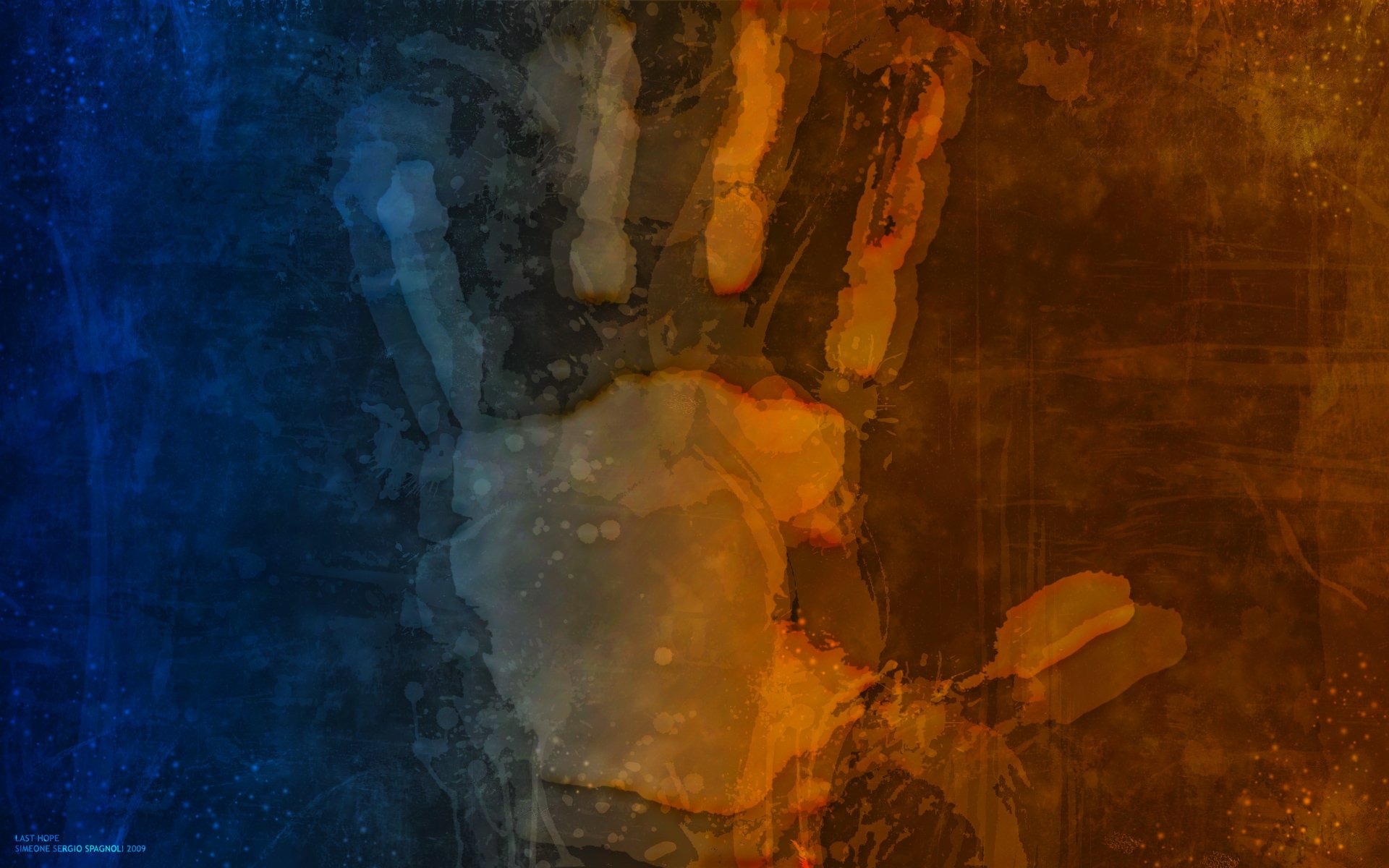 Download Artistic Hand HD Wallpaper