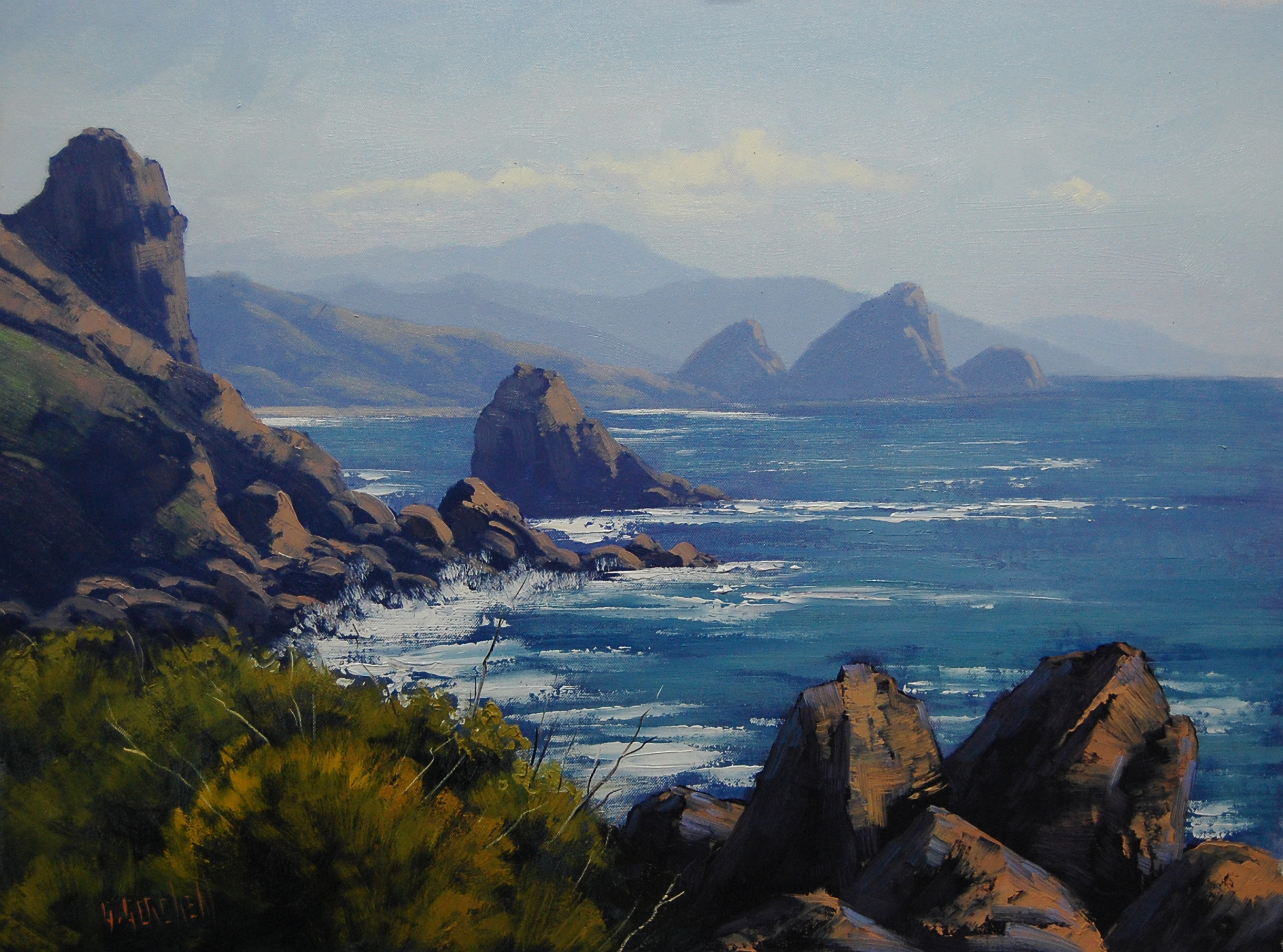 Stunning Coastal Nature HD Wallpaper