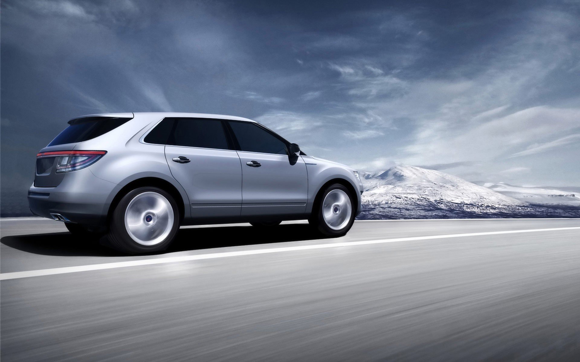 Download Vehicle Saab 9-4x HD Wallpaper | 1920x1200 | Wallpaper Abyss