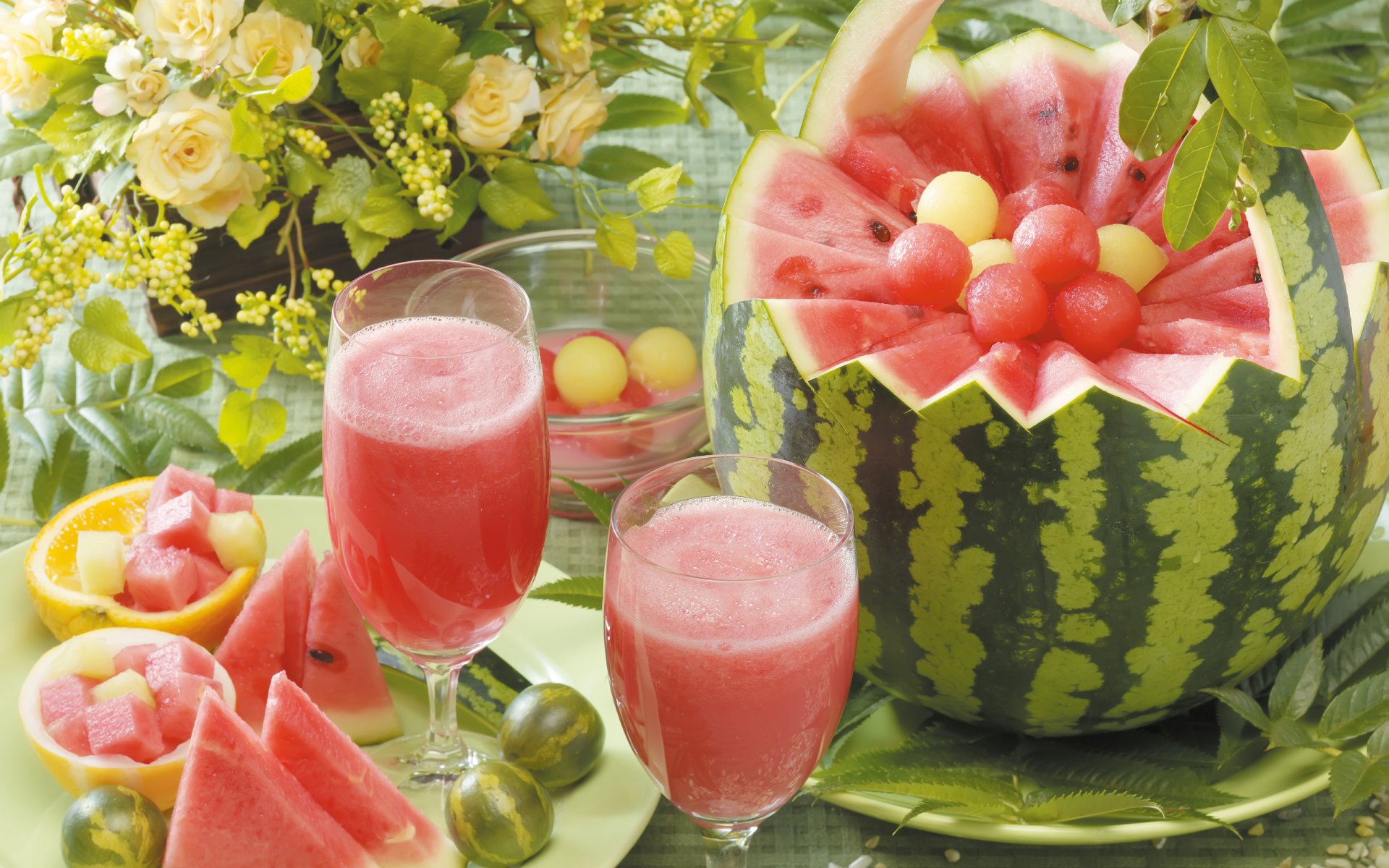 Refreshing Watermelon Delight - HD Wallpaper