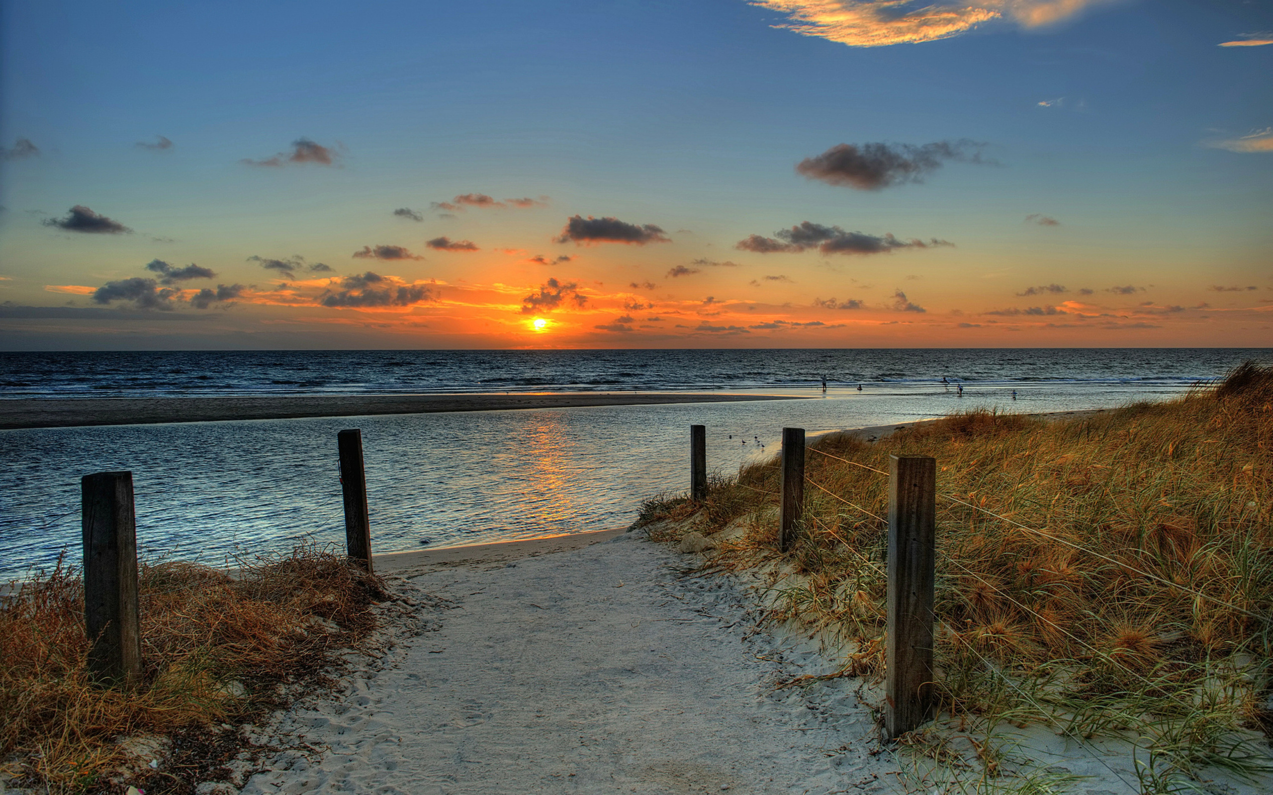 Download Nature Sunset HD Wallpaper