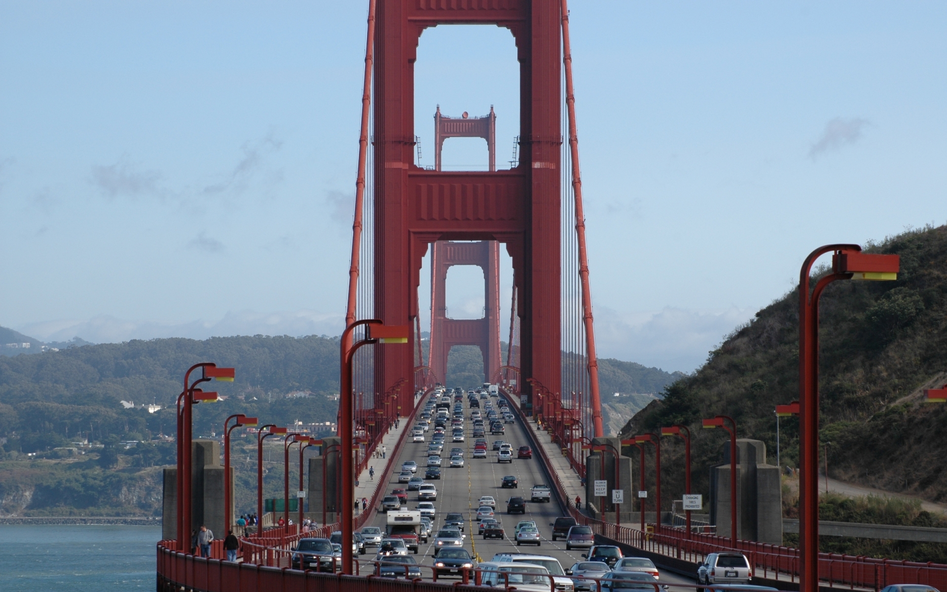 Download Man Made Golden Gate HD Wallpaper