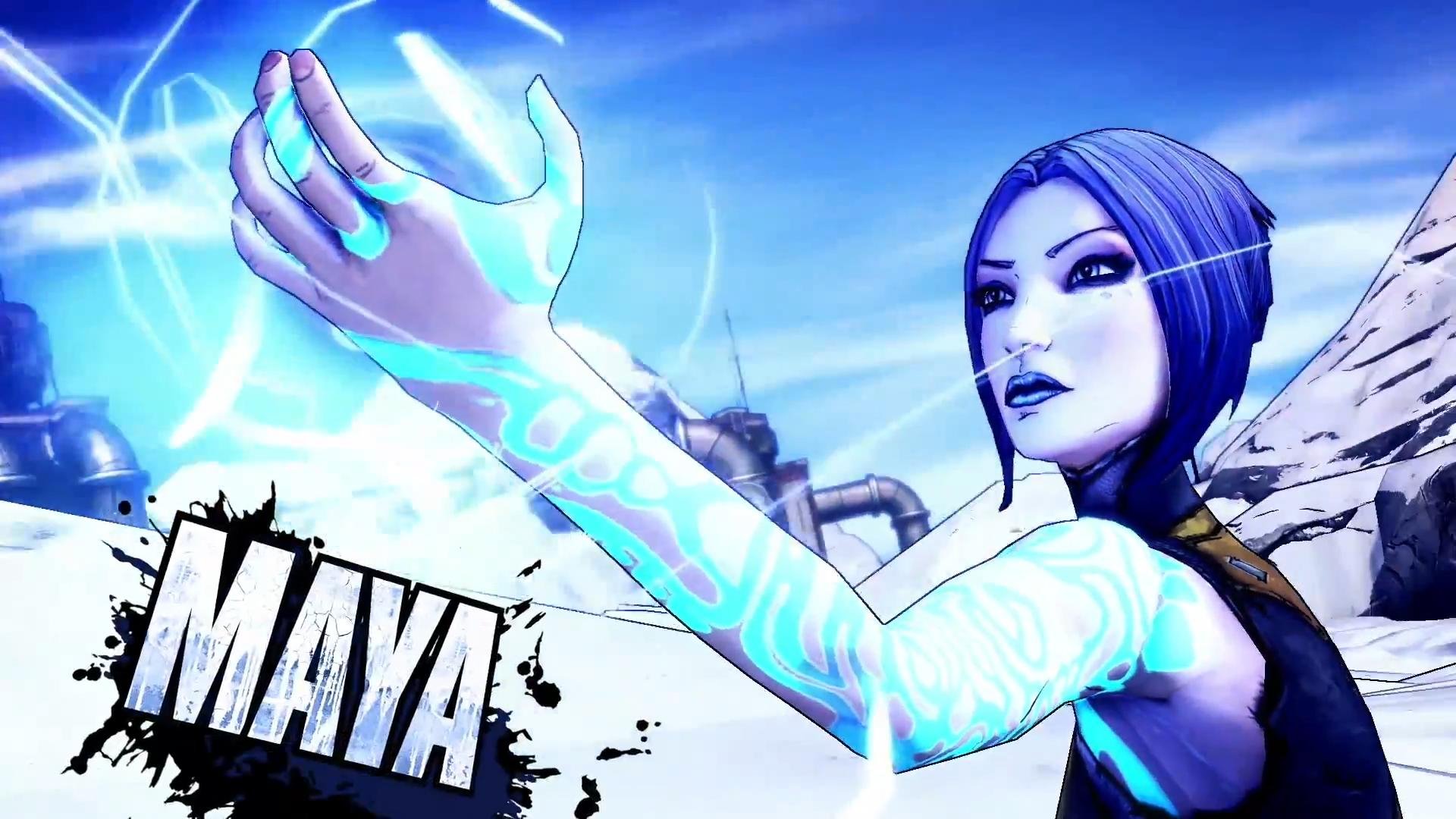 Borderlands 2 Maya HD Wallpaper – Epic Action & Power Unleashed